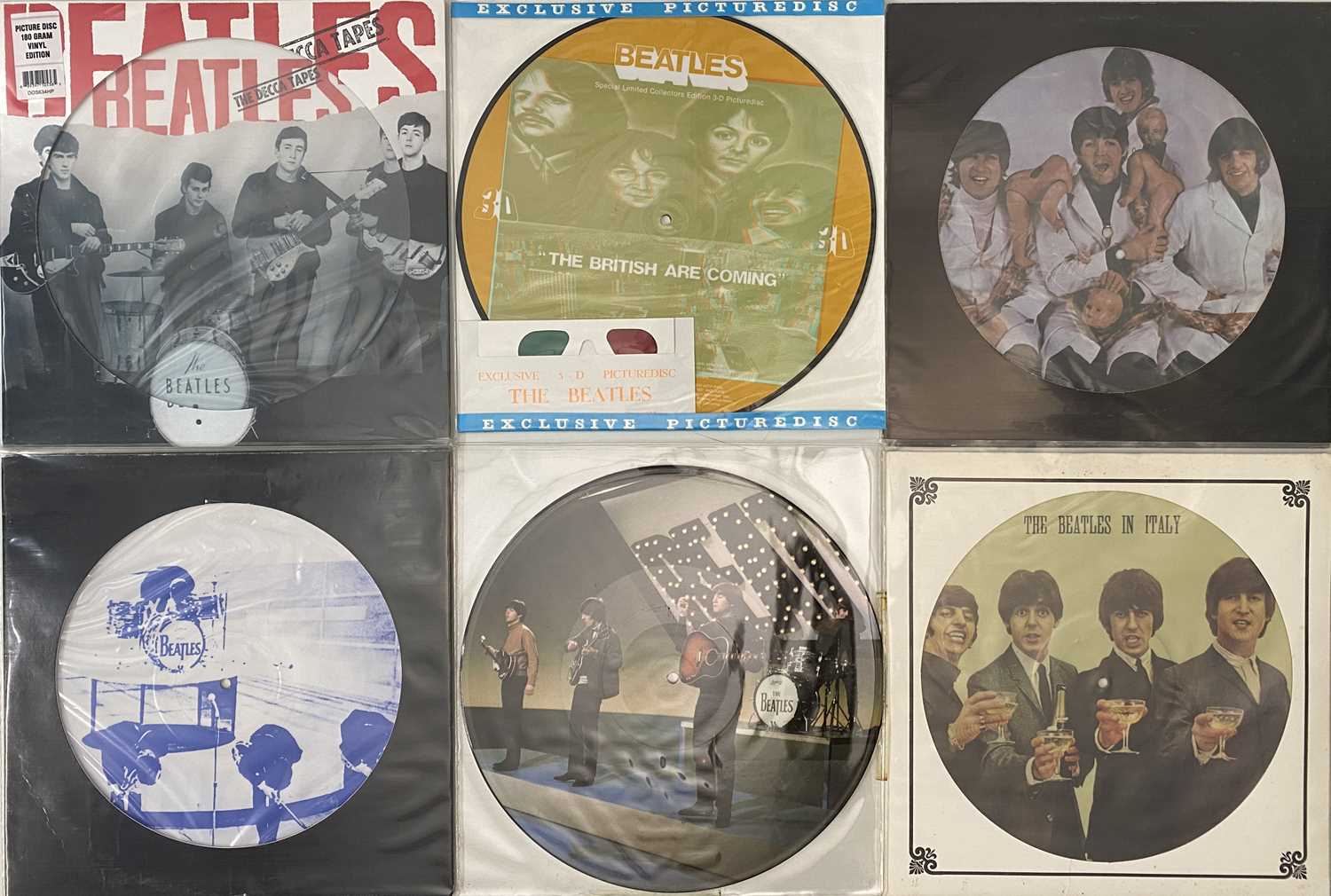 Lot 93 - BEATLES PICTURE DISC LP COLLECTION