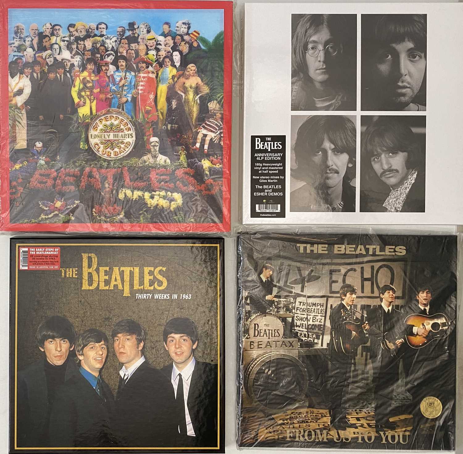 Lot 101 - THE BEATLES CD AND LP BOX SET COLLECTION