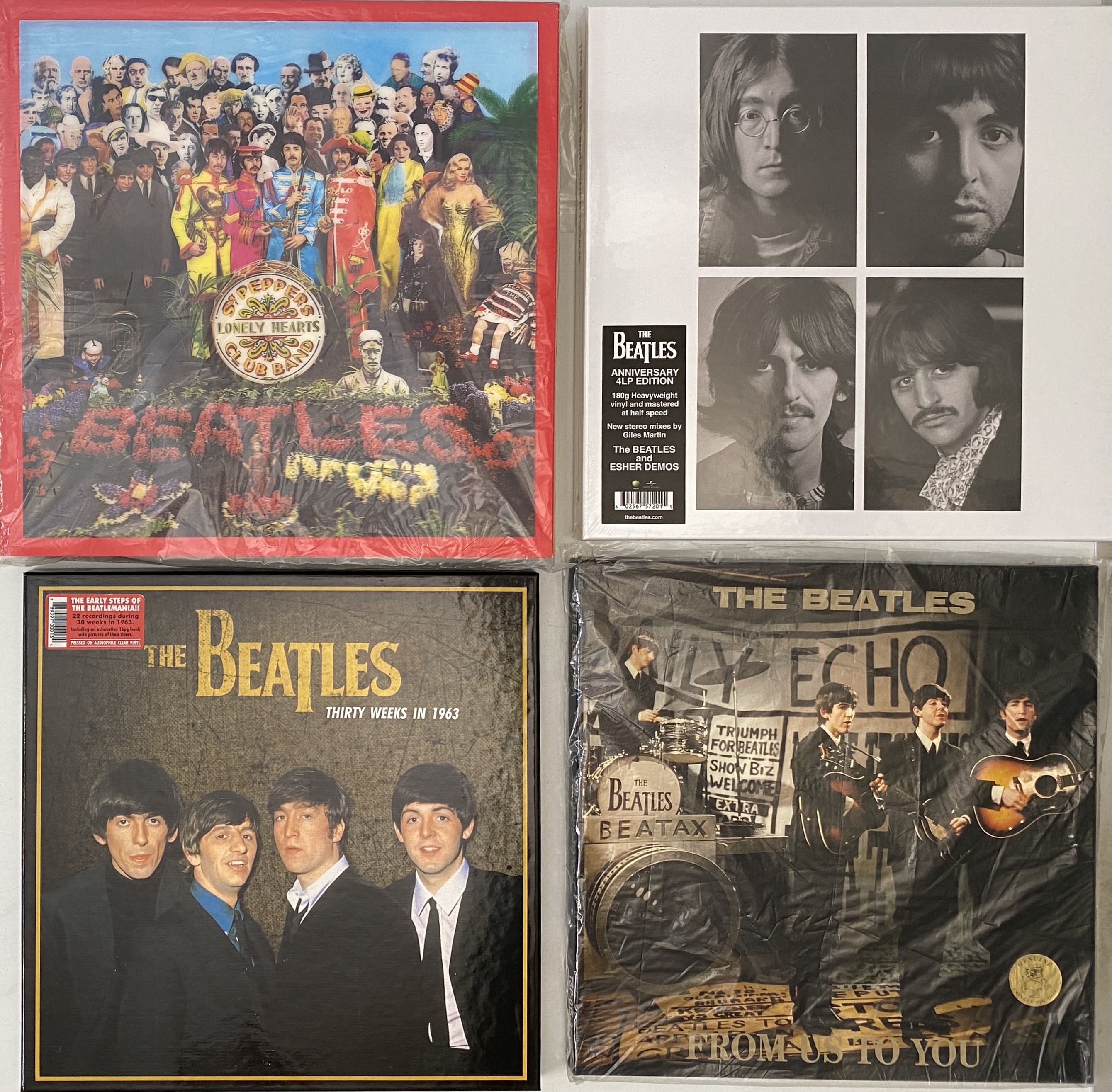 Lot 101 - THE BEATLES CD AND LP BOX SET COLLECTION