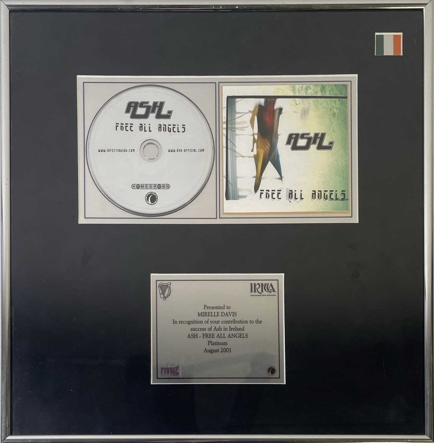 Lot 396 - ASH - FREE ALL ANGELS PLATINUM PRESENTATION