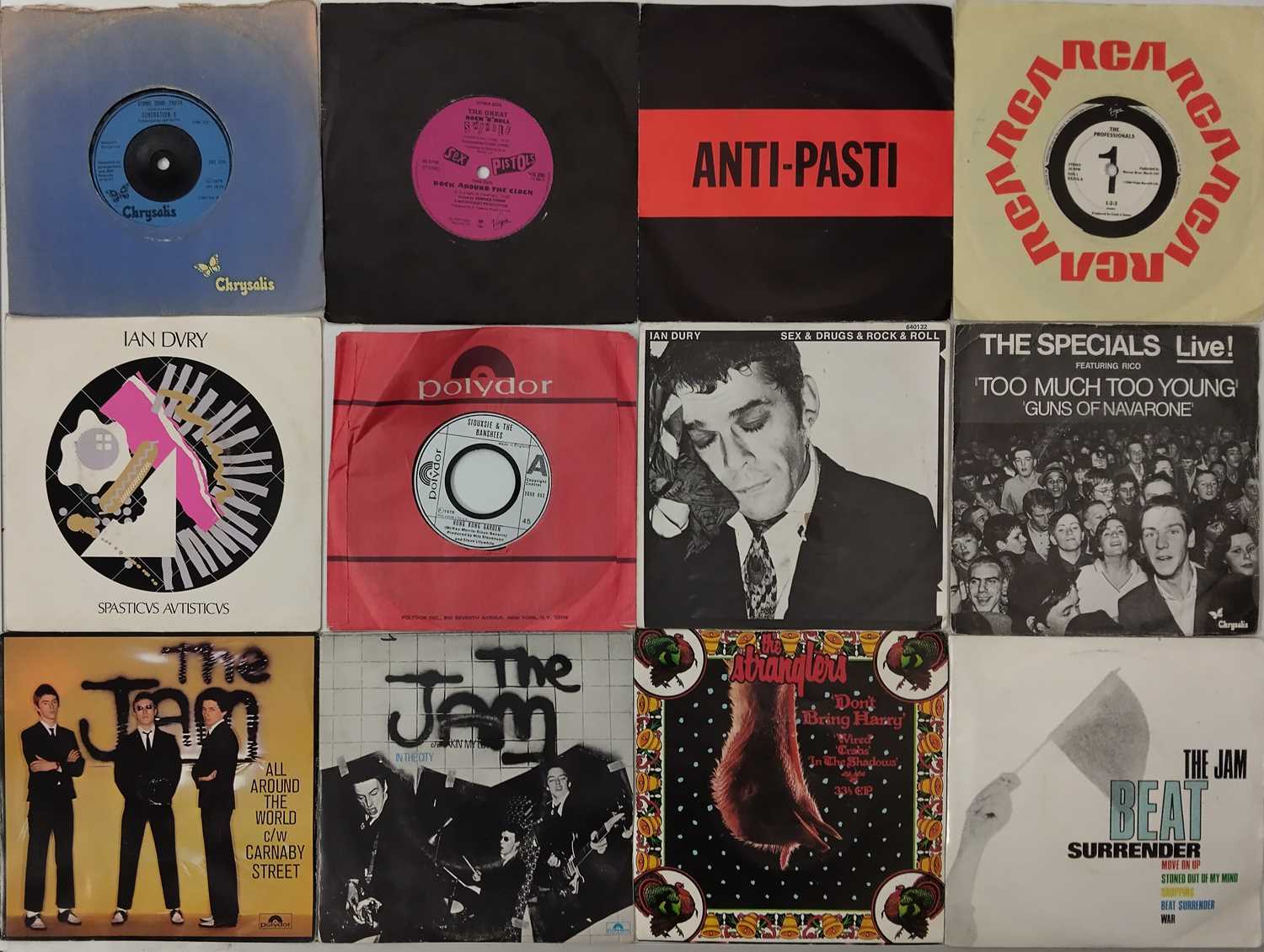 Lot 666 - PUNK/ SKA/ MOD REVIVAL - 7" COLLECTION