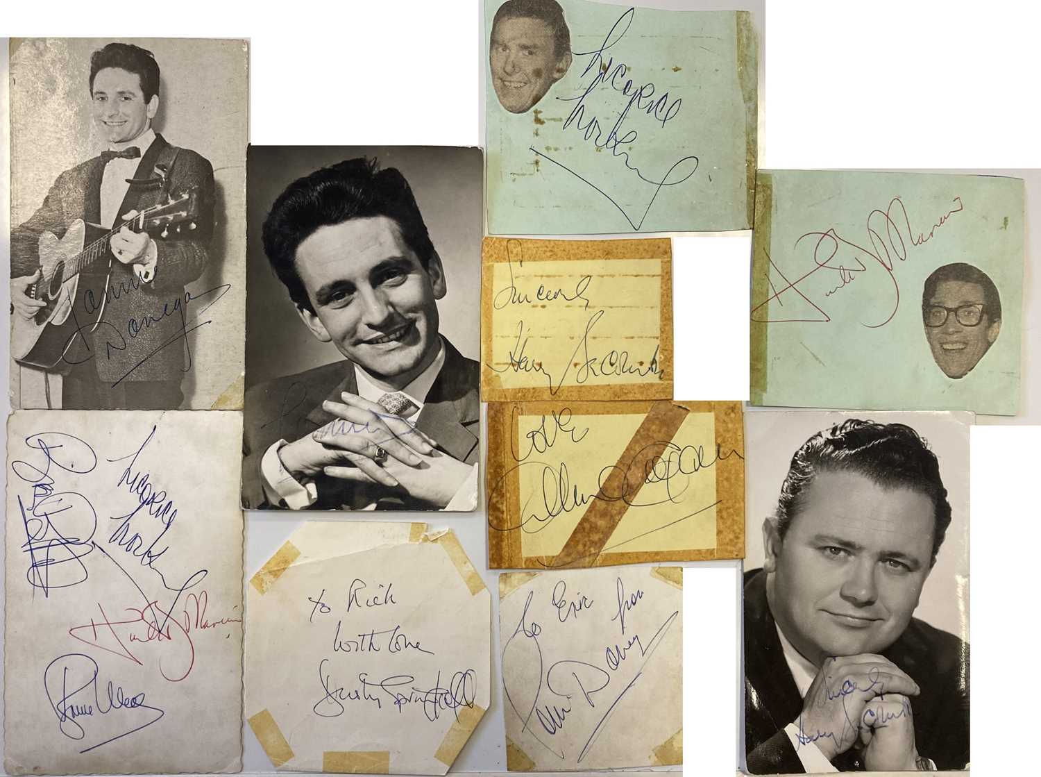 Lot 193 - 60s SIGNATURES (INC DUSTY SPRINGFIELD).