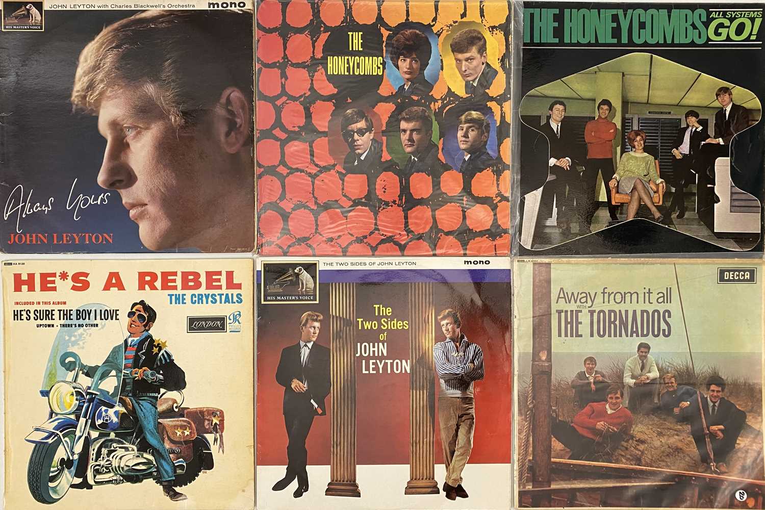 Lot 683 - JOE MEEK/ PHIL SPECTOR - LP PACK