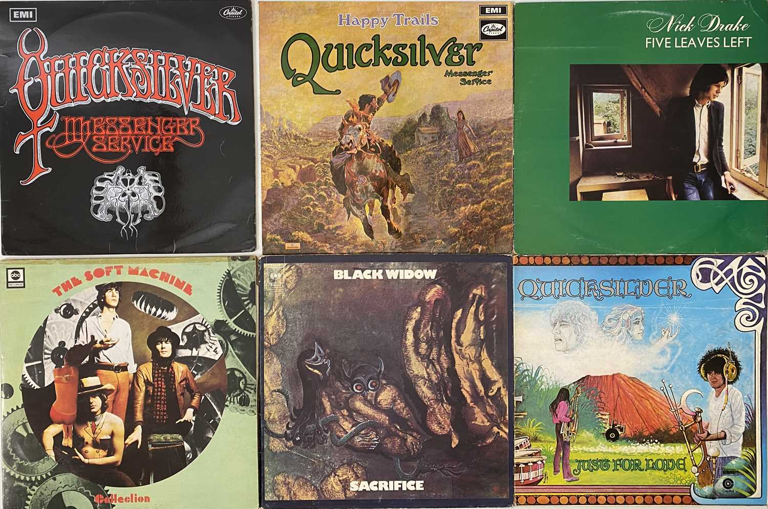 Lot 716 - PSYCH/ PROG/ FOLK - ROCK LP COLLECTION