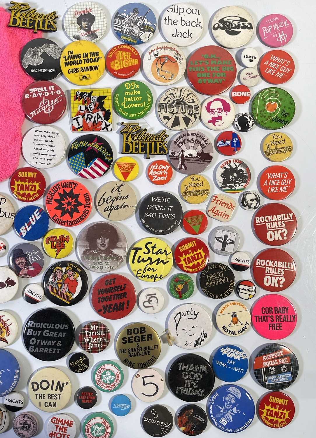 Lot 270 - 1970S BADGE COLLECTION.
