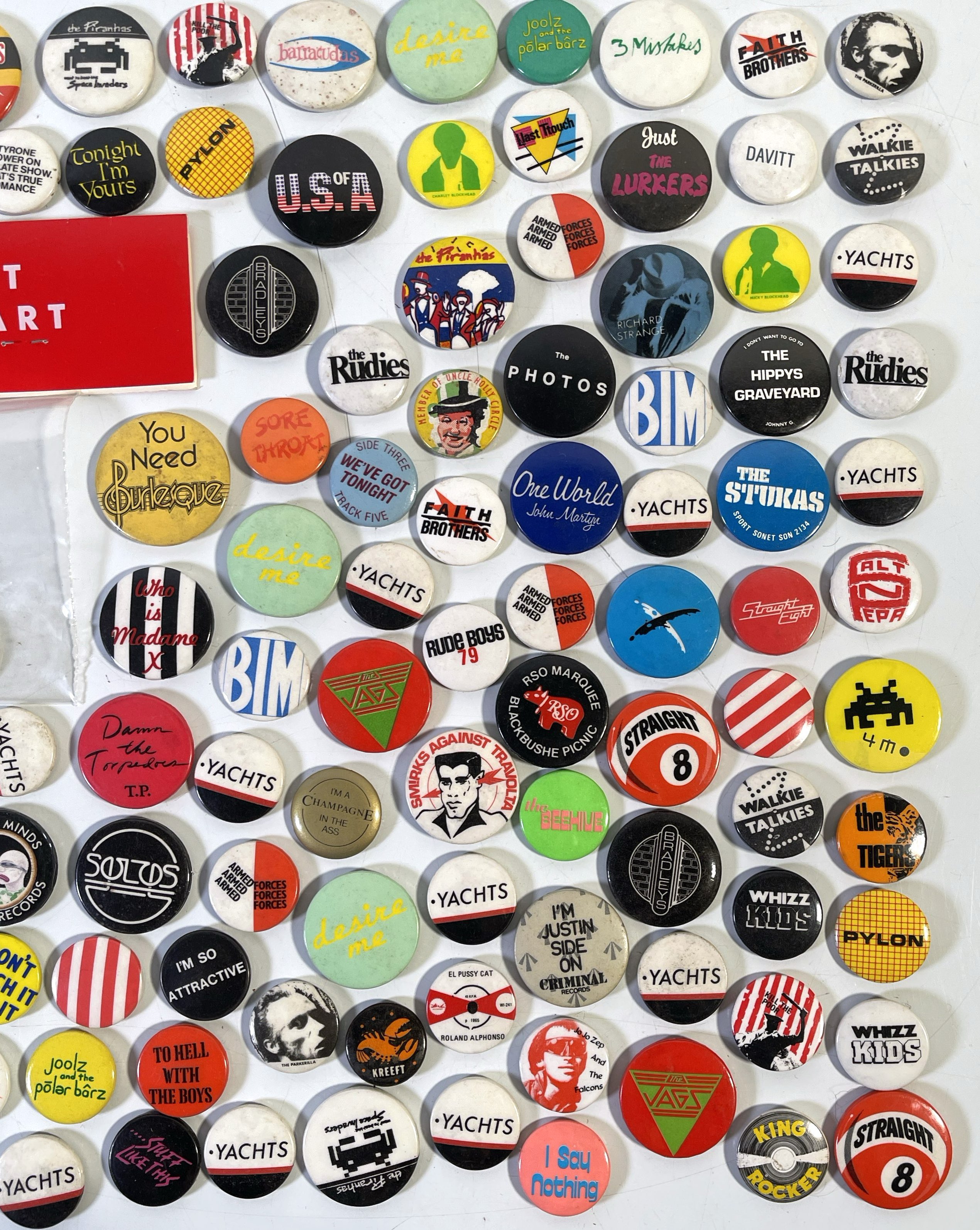 Lot 271 - LARGE ORIGINAL 1970S BADGE COLLECTION.