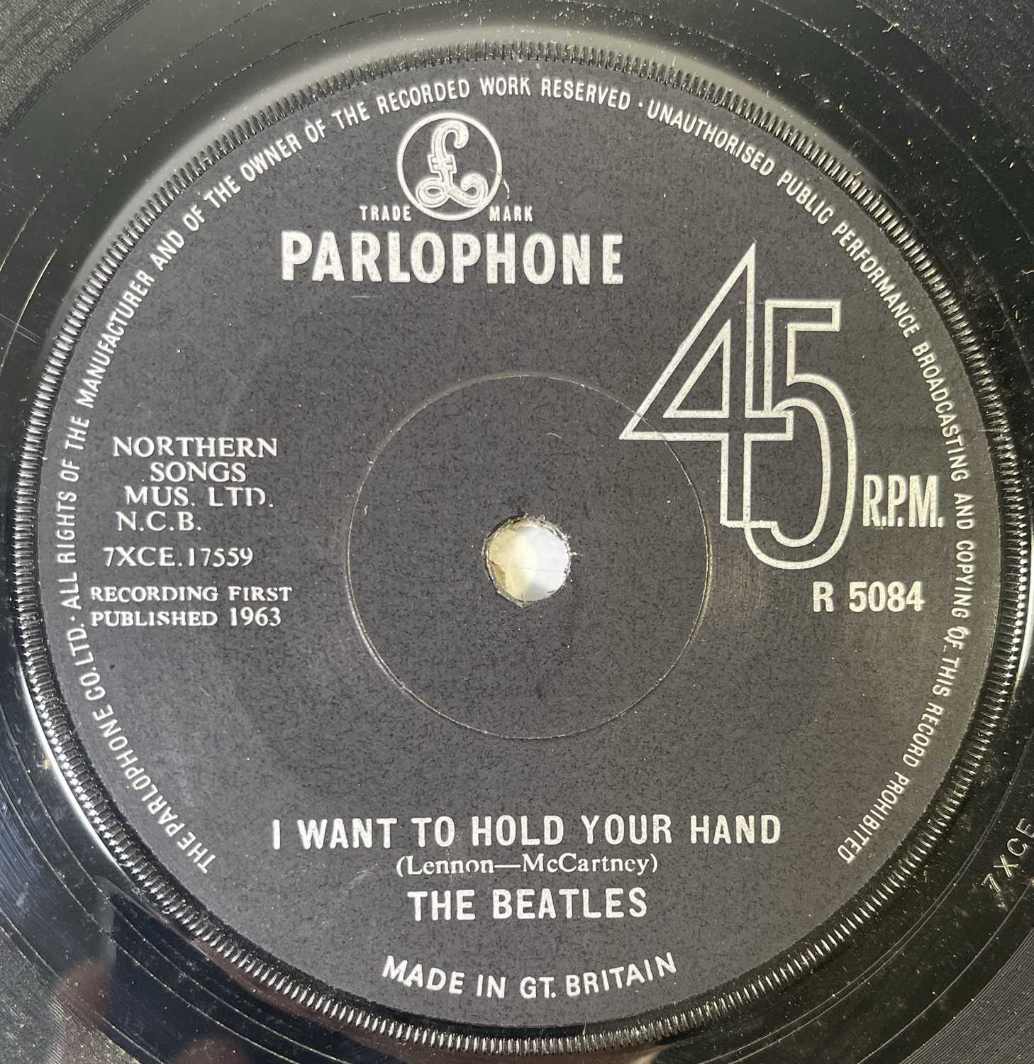Lot 130 - THE BEATLES - I WANT TO HOLD YOUR HAND (UK