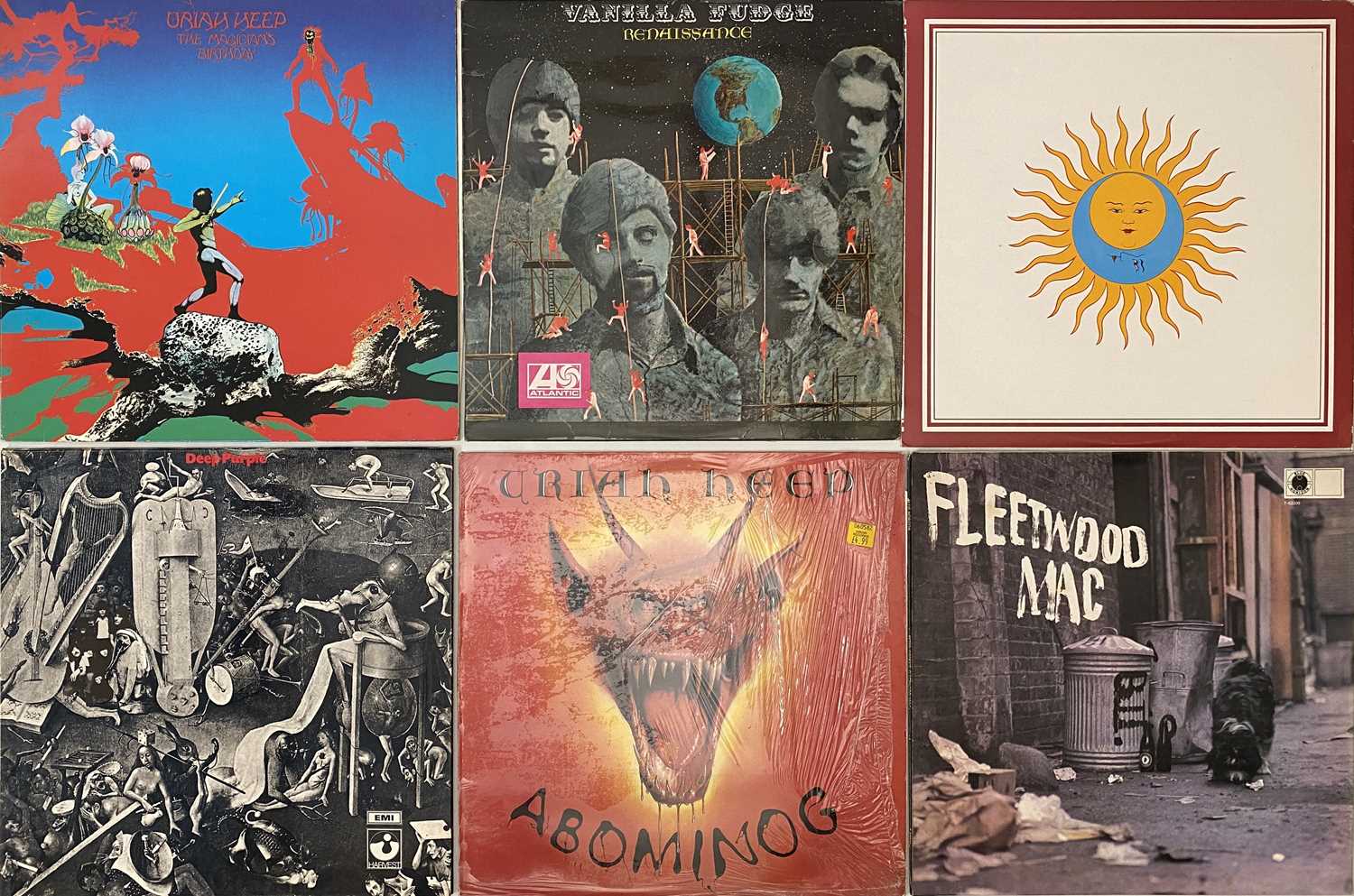 Lot 640 - CLASSIC ROCK & PROG - LP COLLECTION