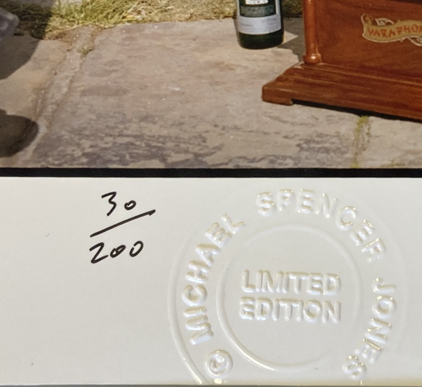 Lot 435 - OASIS - MICHAEL SPENCER JONES SIGNED PHOTO