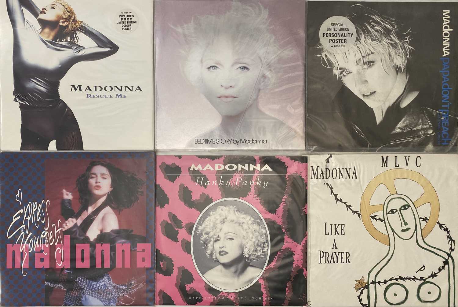 Lot 860 - MADONNA - 12" COLLECTION