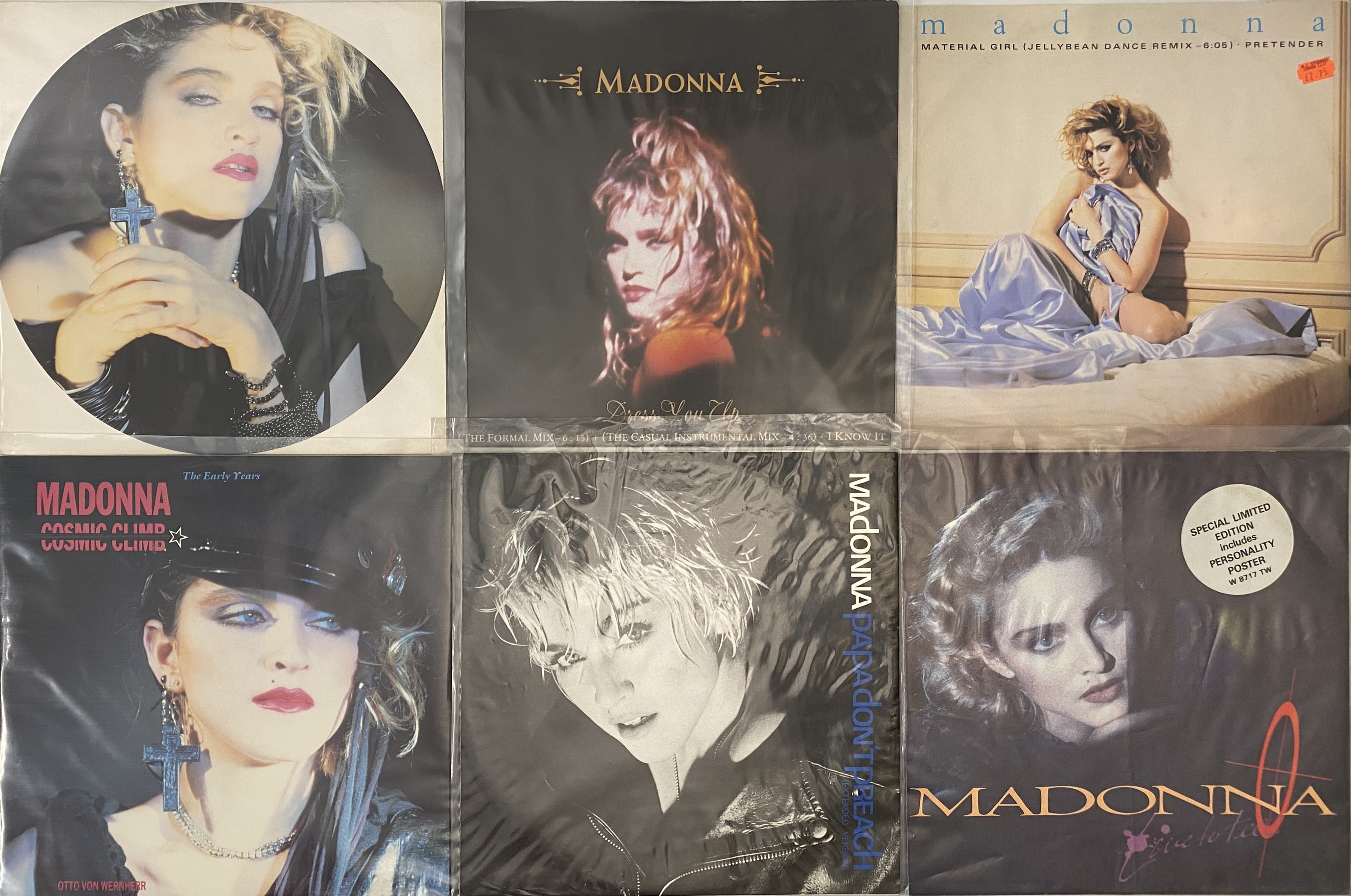 Lot 860 - MADONNA - 12" COLLECTION