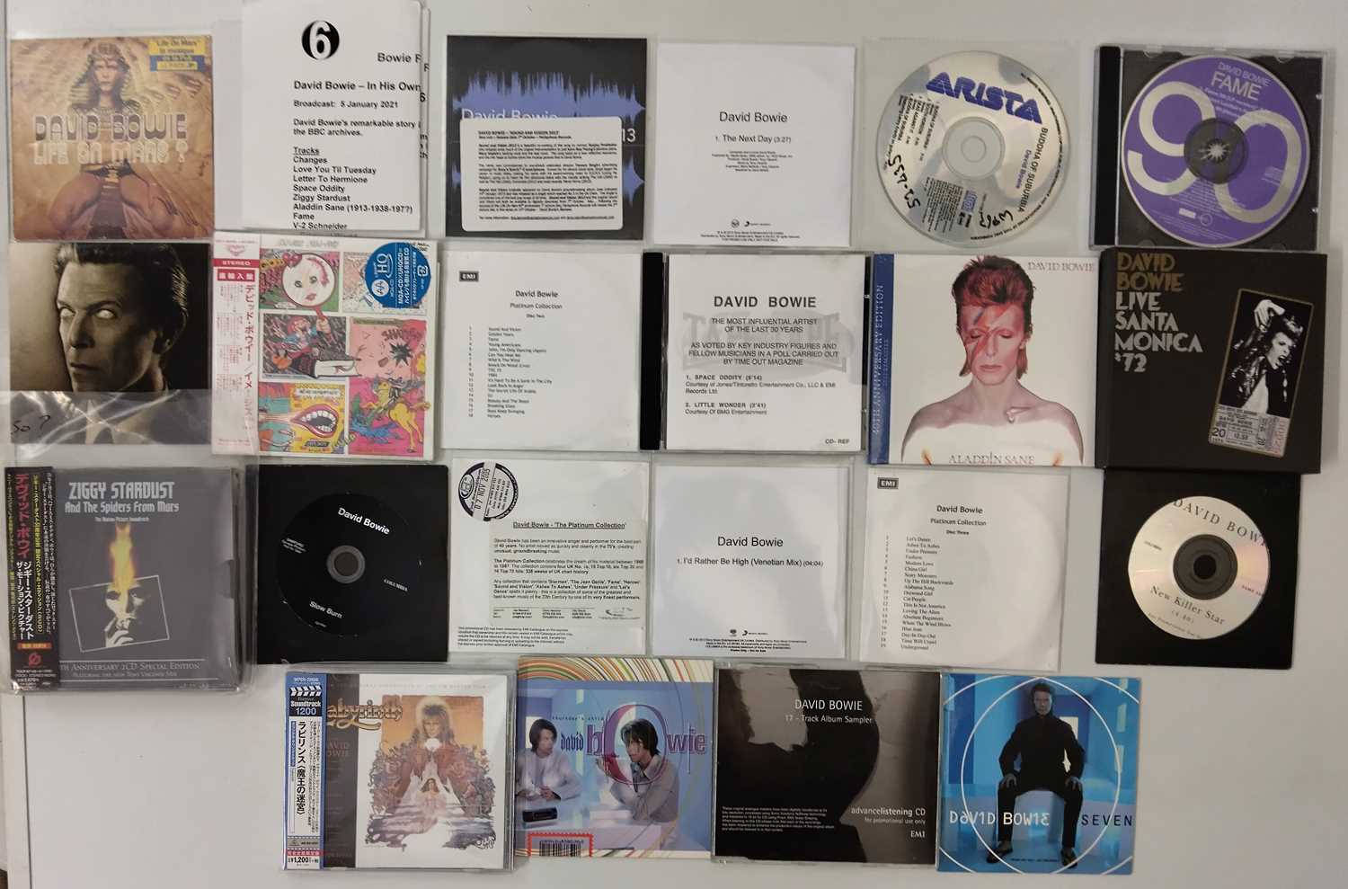 Lot 781 - DAVID BOWIE - CD COLLECTION