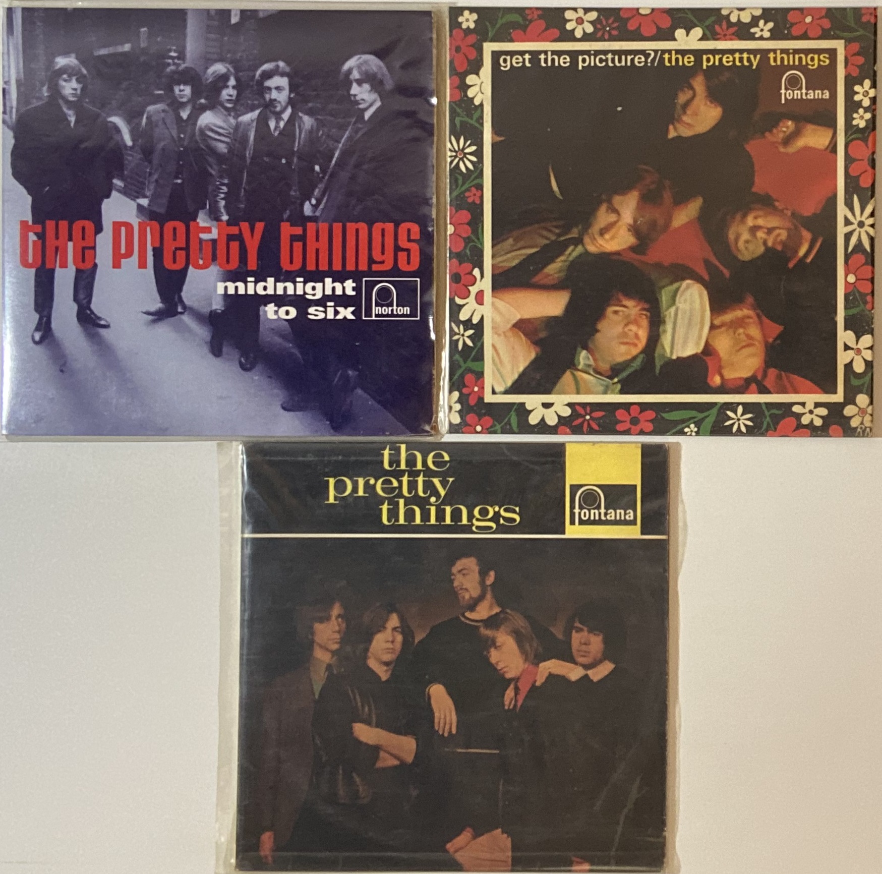 Lot 880 - THE PRETTY THINGS - LP RARITIES