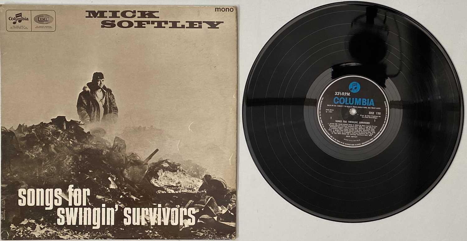 Lot 886 - MICK SOFTLEY - SONGS FOR SWINGIN' SURVIVORS