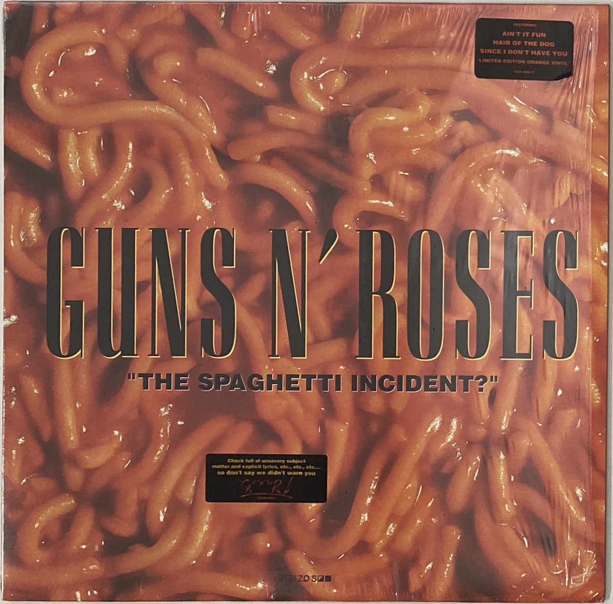 Lot 897 - GUNS 'N' ROSES - THE SPAGHETTI INCIDENT? LP