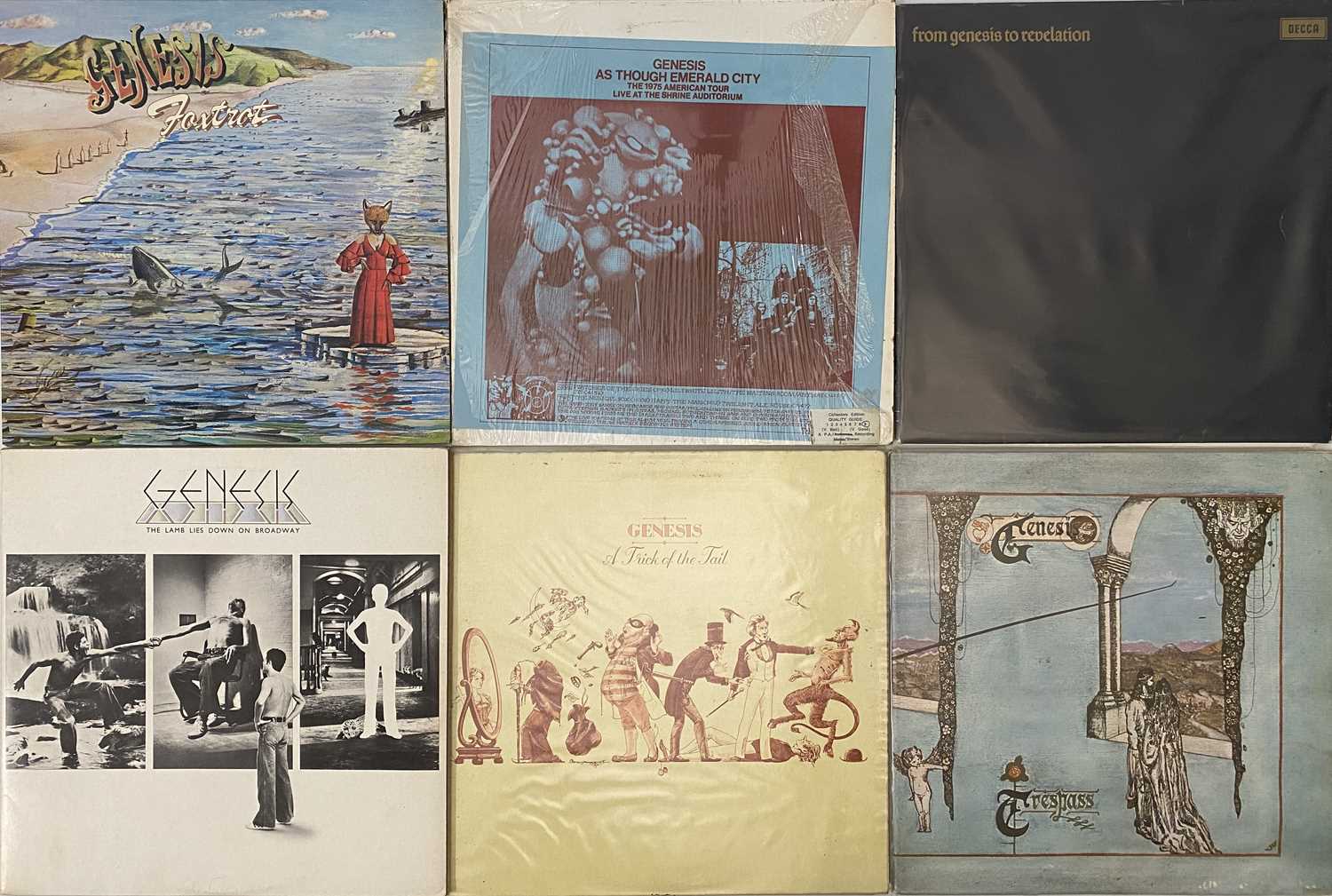 Lot 905 - GENESIS - LP PACK