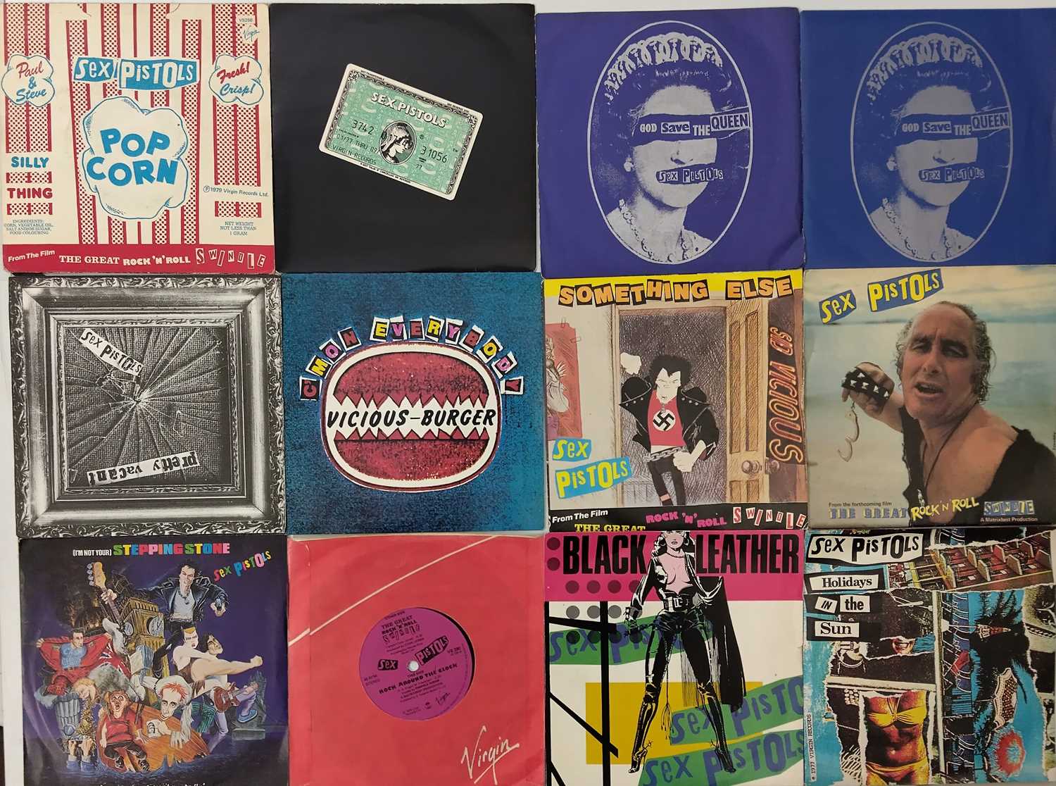 Lot 916 Sex Pistols 7 Collection 3443