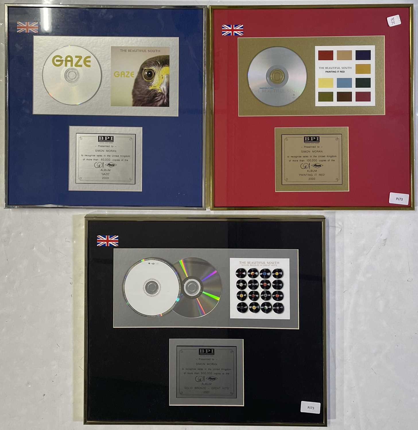 Lot 400 - THE BEAUTIFUL SOUTH - THREE OFFICIAL BPI