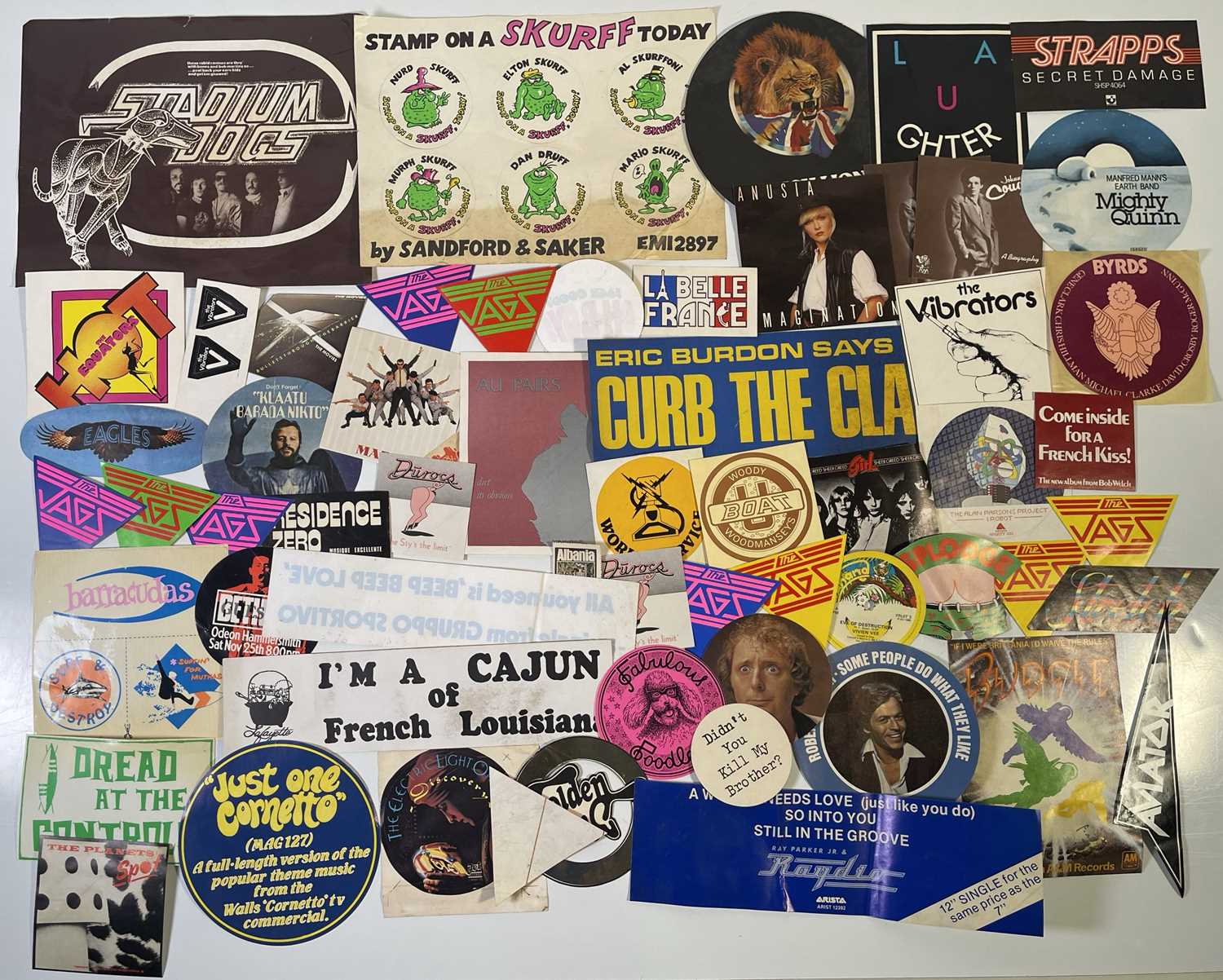 Lot 373 - PROMOTIONAL STICKER COLLECTION.
