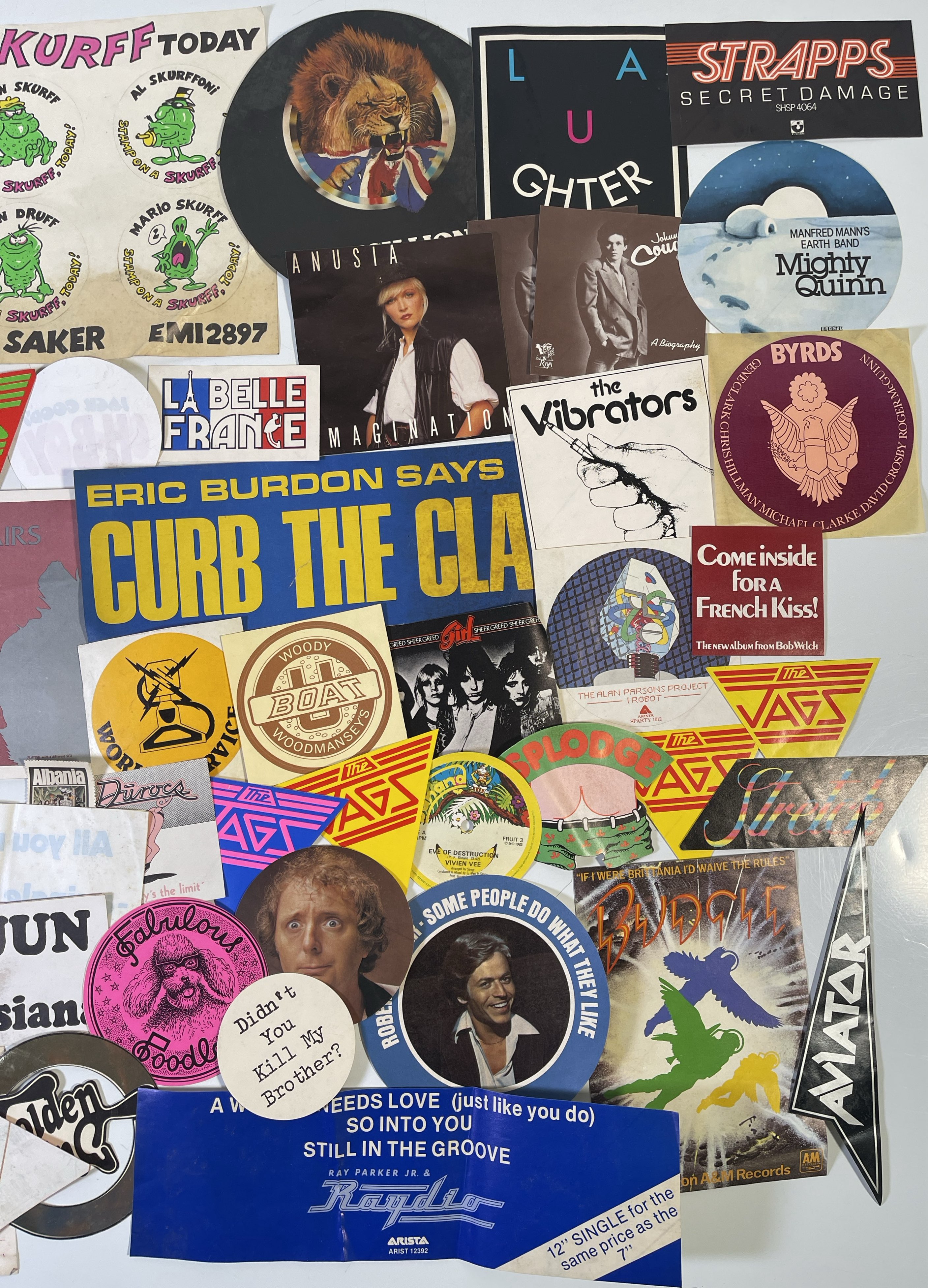 Lot 373 - PROMOTIONAL STICKER COLLECTION.