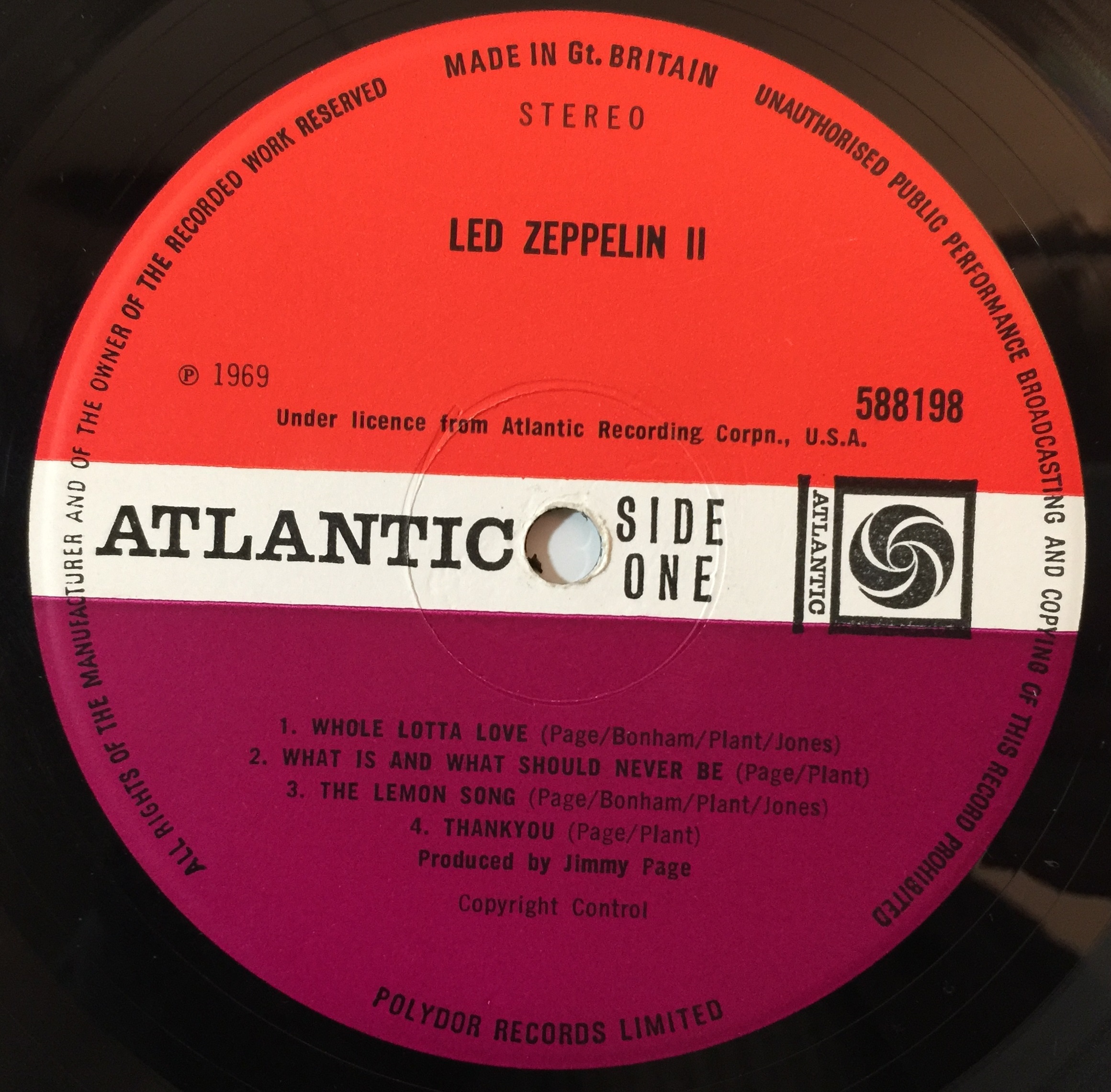 Lot 922 - THE ROLLING STONES/LED ZEPPELIN - BEGGARS