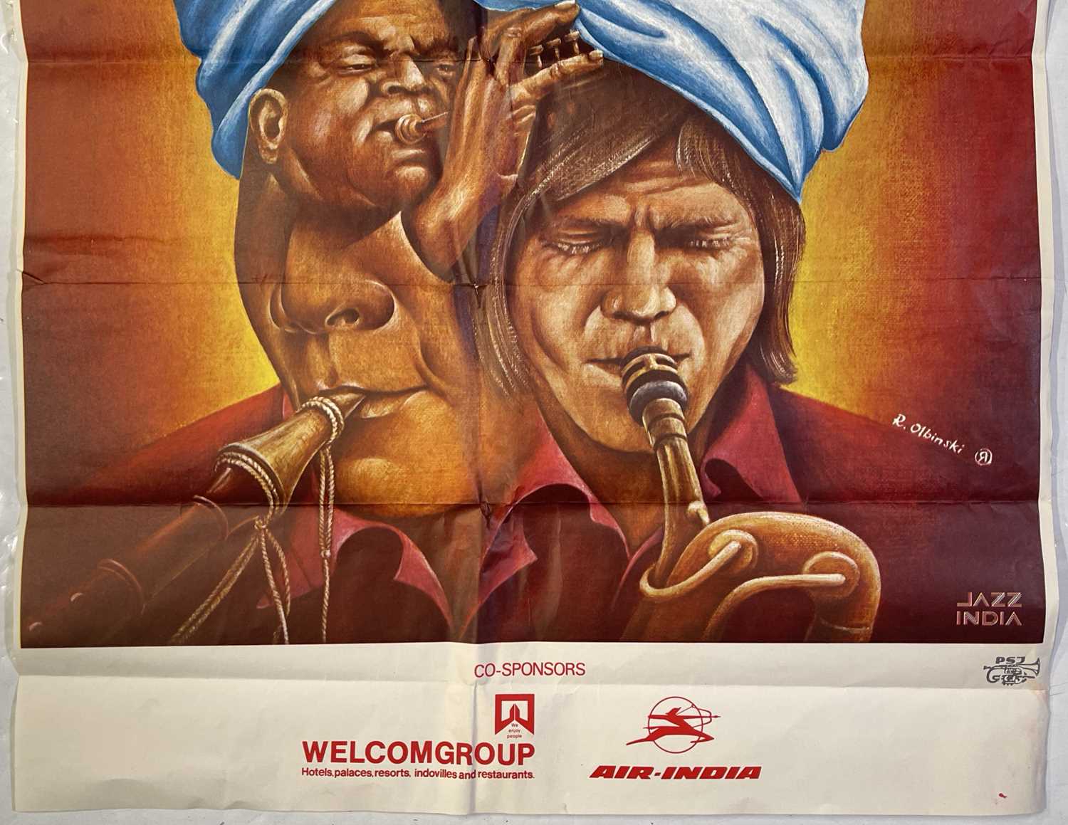 Lot 376 - ORIGINAL 1980 INDIAN JAZZ BOMBAY CONCERT