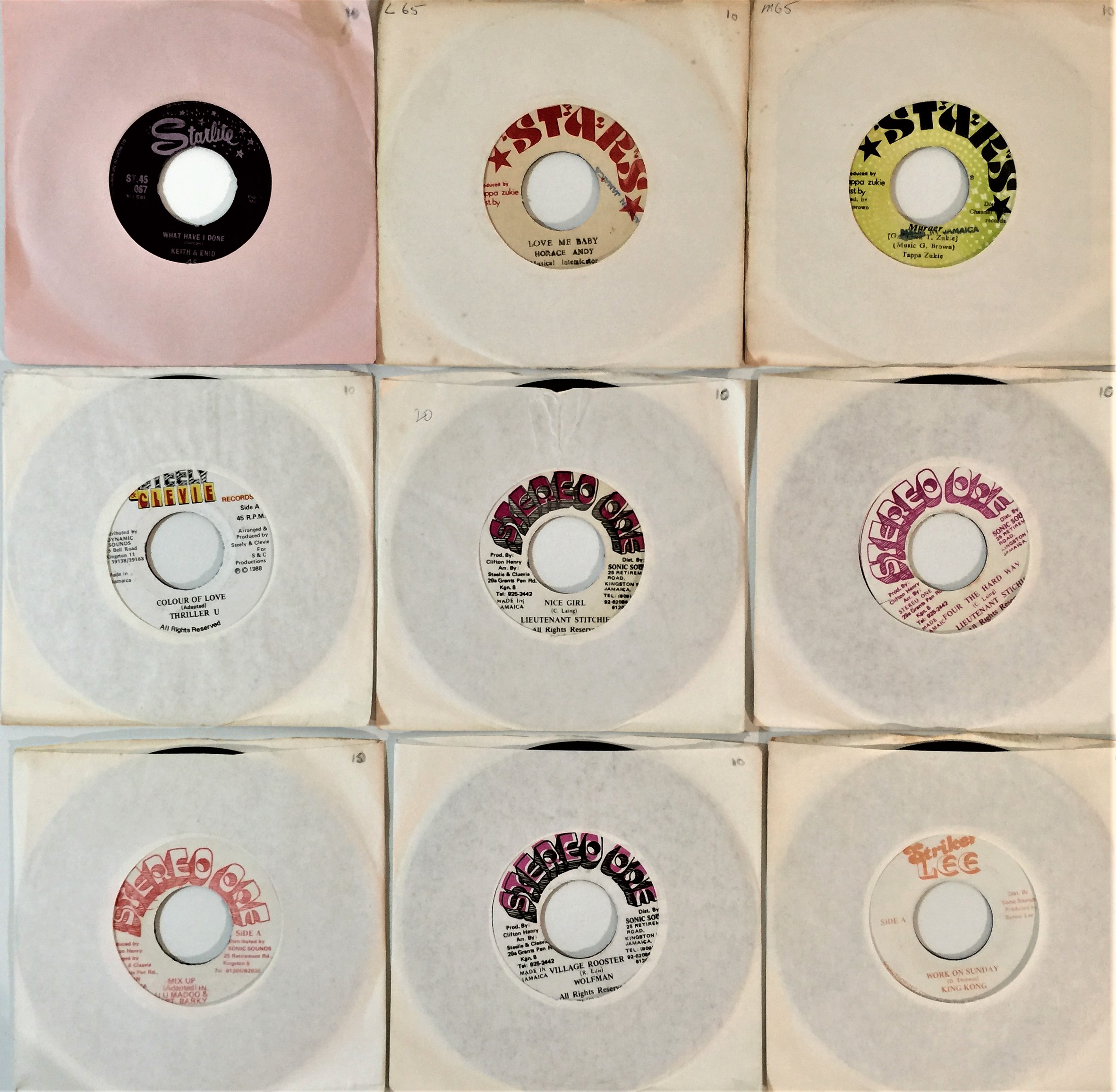 Lot 297 - REGGAE LABEL 7'' PART 2 - LETTER S'