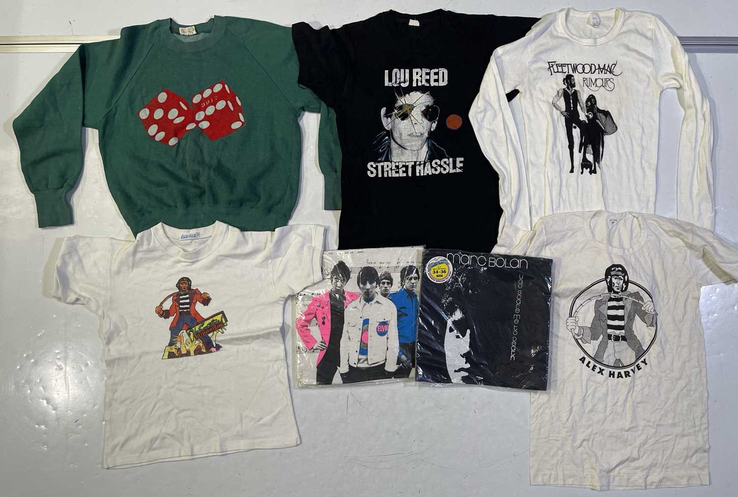 Lot 391 - VINTAGE MUSIC CLOTHING COLLECTION.