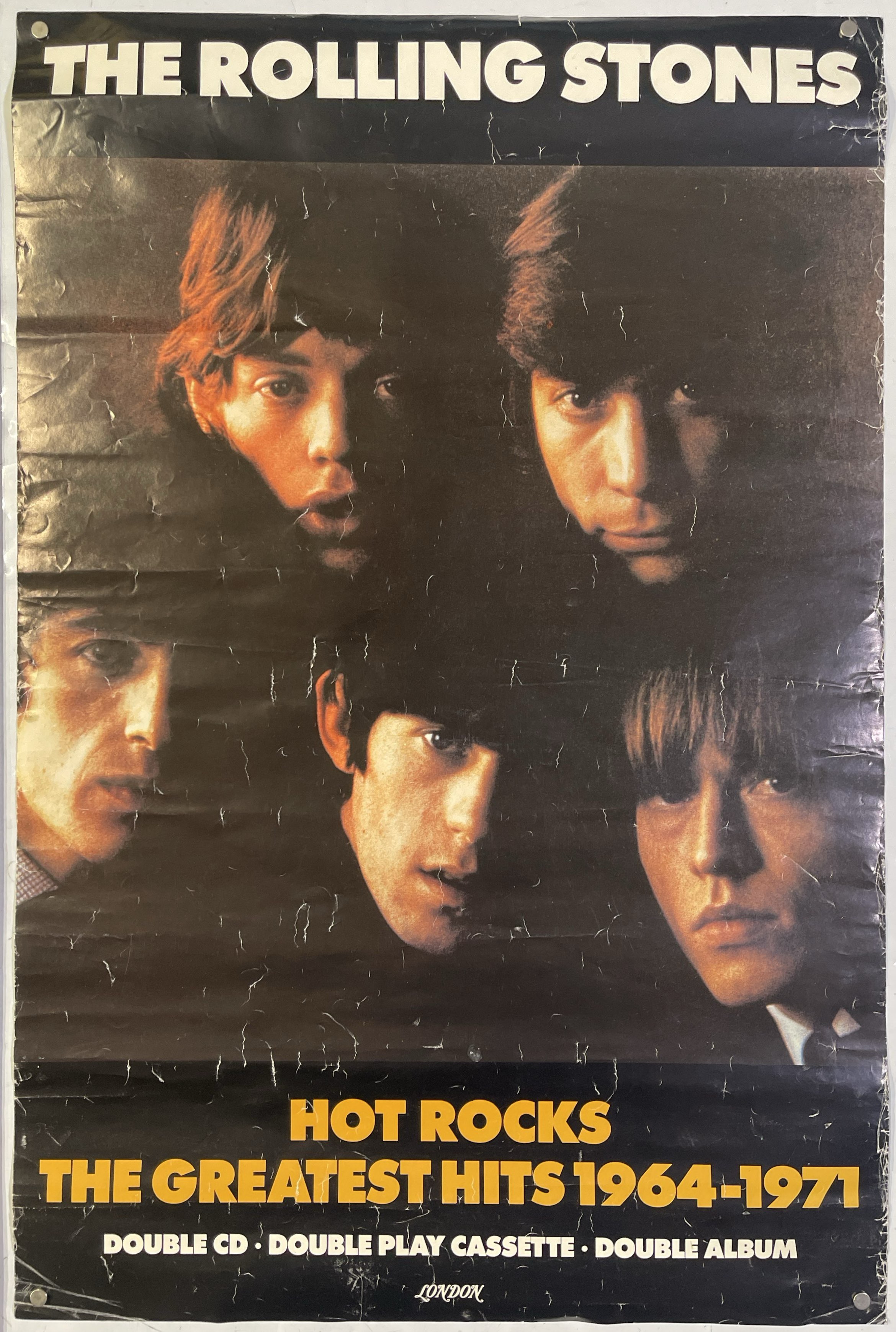Lot 400 - ROLLING STONES POSTERS INC ORIGINAL 1976