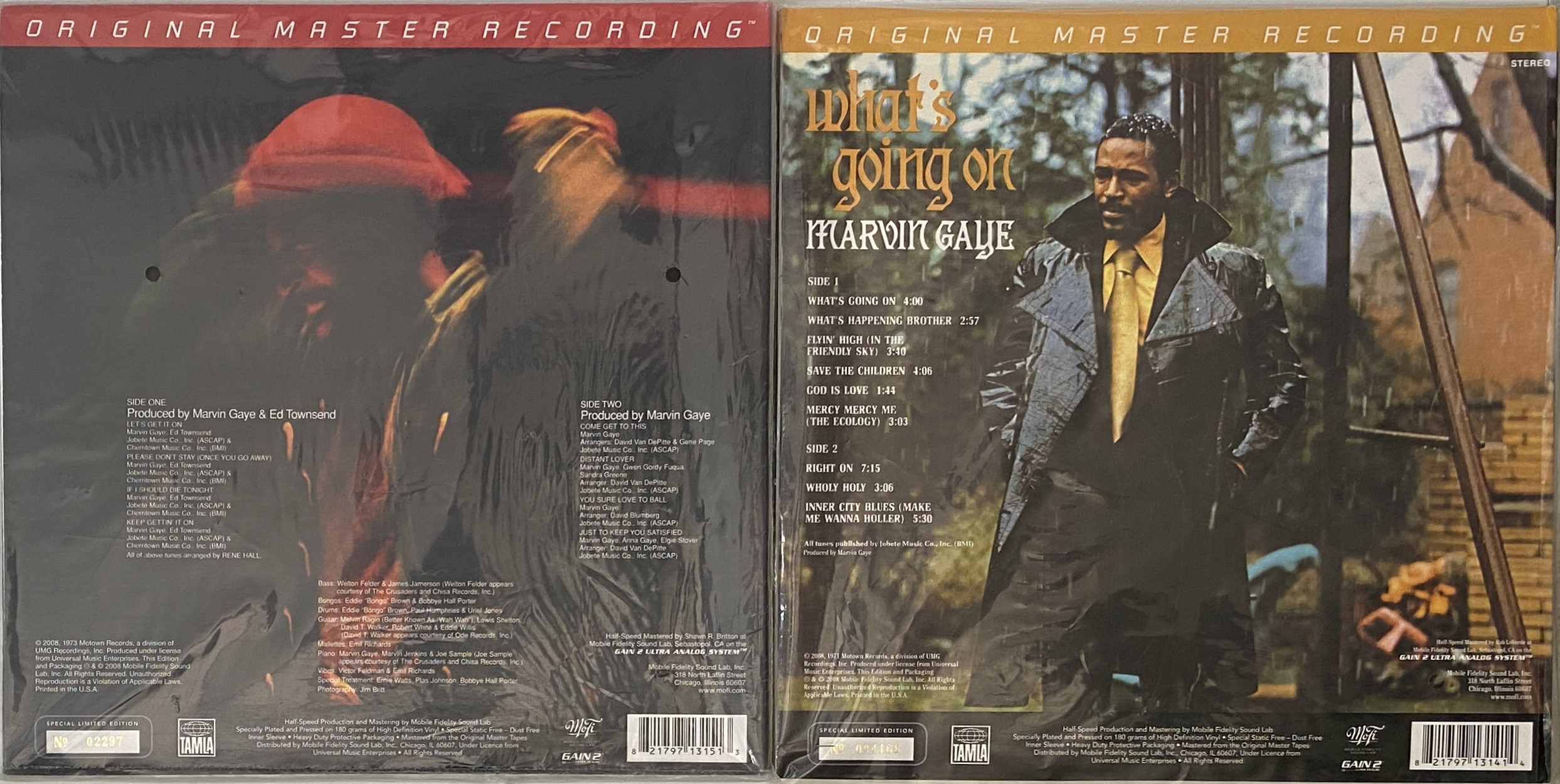 Lot 1019 - MARVIN GAYE - MOBILE FIDELITY SOUNDLAB