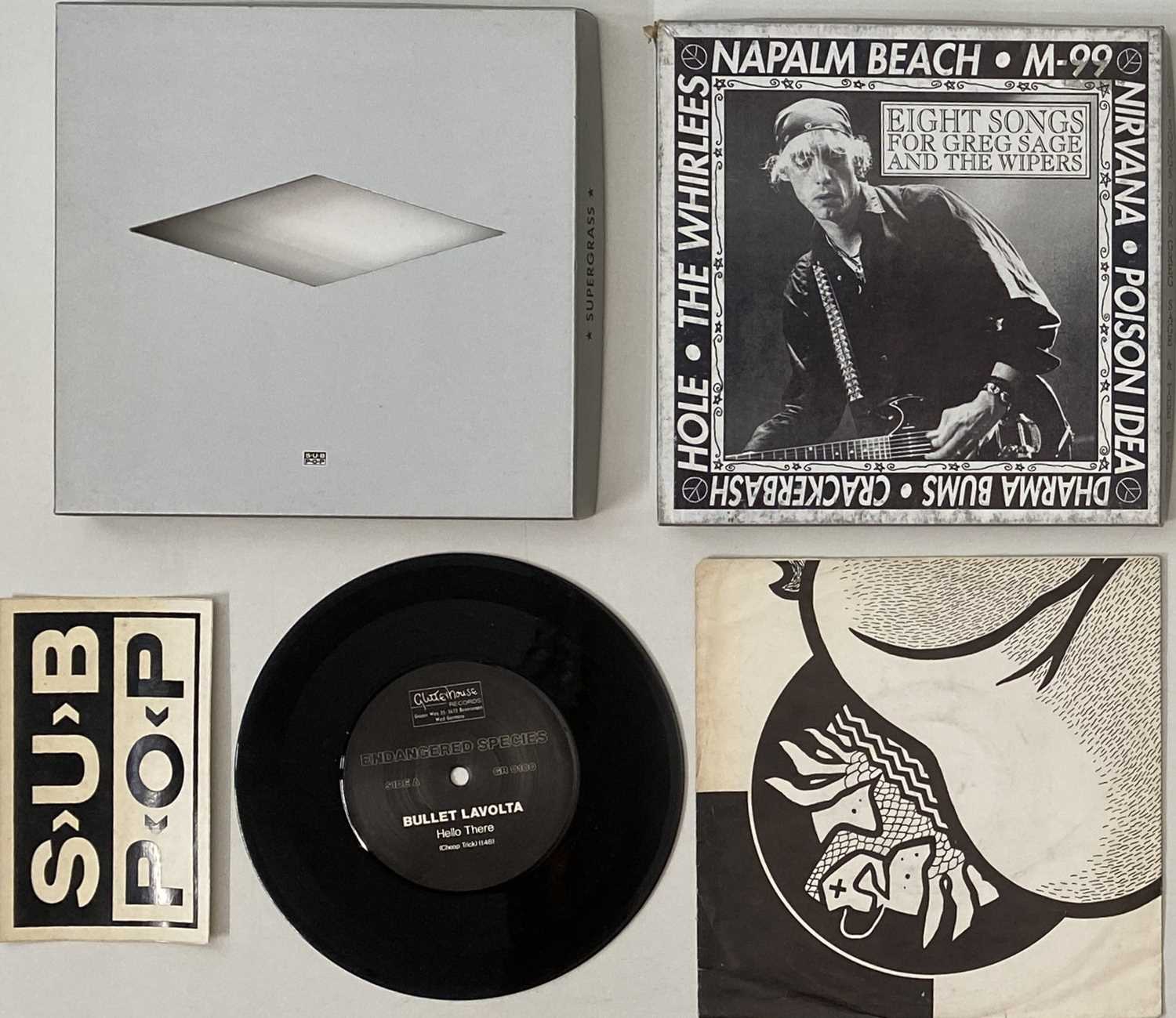 Lot 1027 - SUB POP - 7" COLLECTION (INC COMB