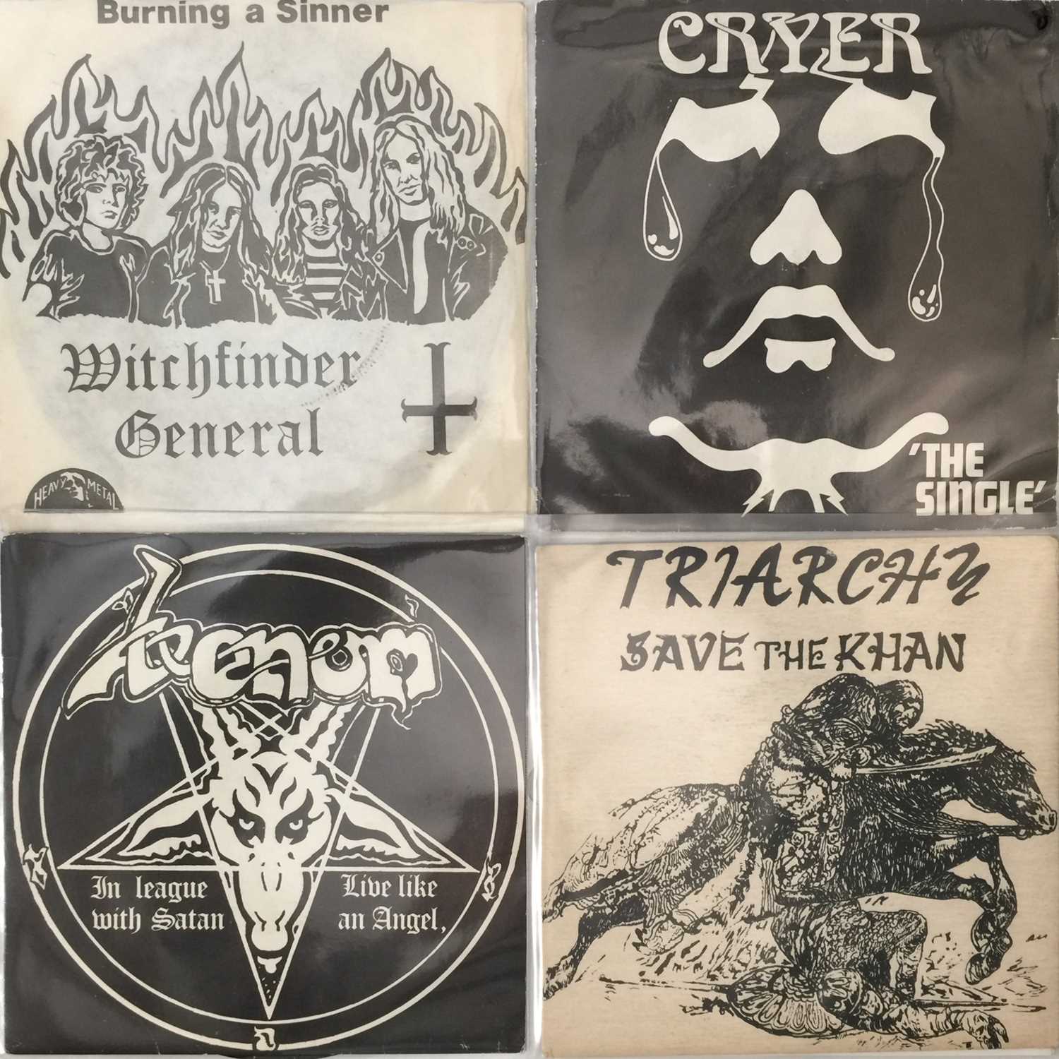 Lot 1055 - METAL - 7" RARITIES PACK