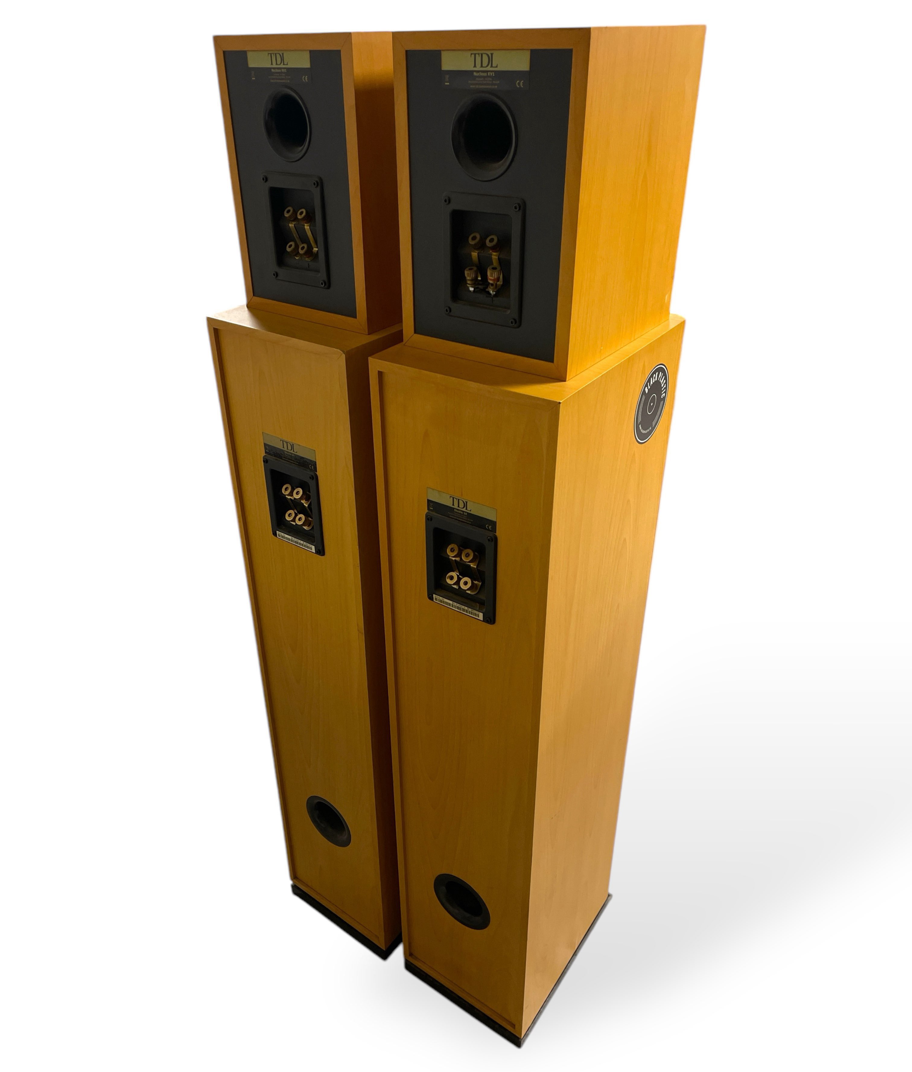 Lot 34 - TDL HIFI SPEAKERS.