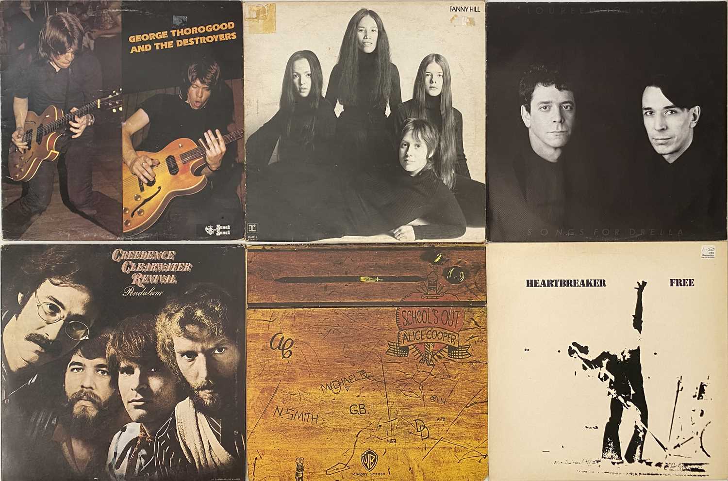 Lot 1078 - MIXED ROCK LP COLLECTION