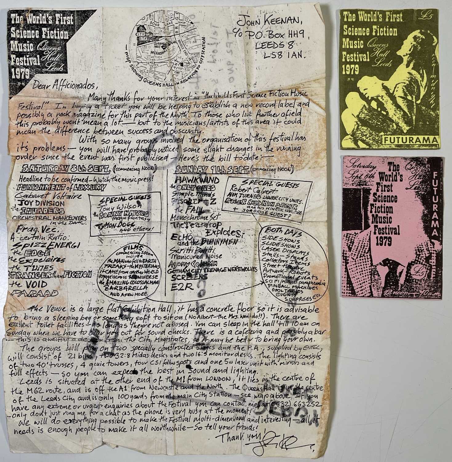 Lot 537 - JOY DIVISION / THE FALL / CABARET VOLTAIRE