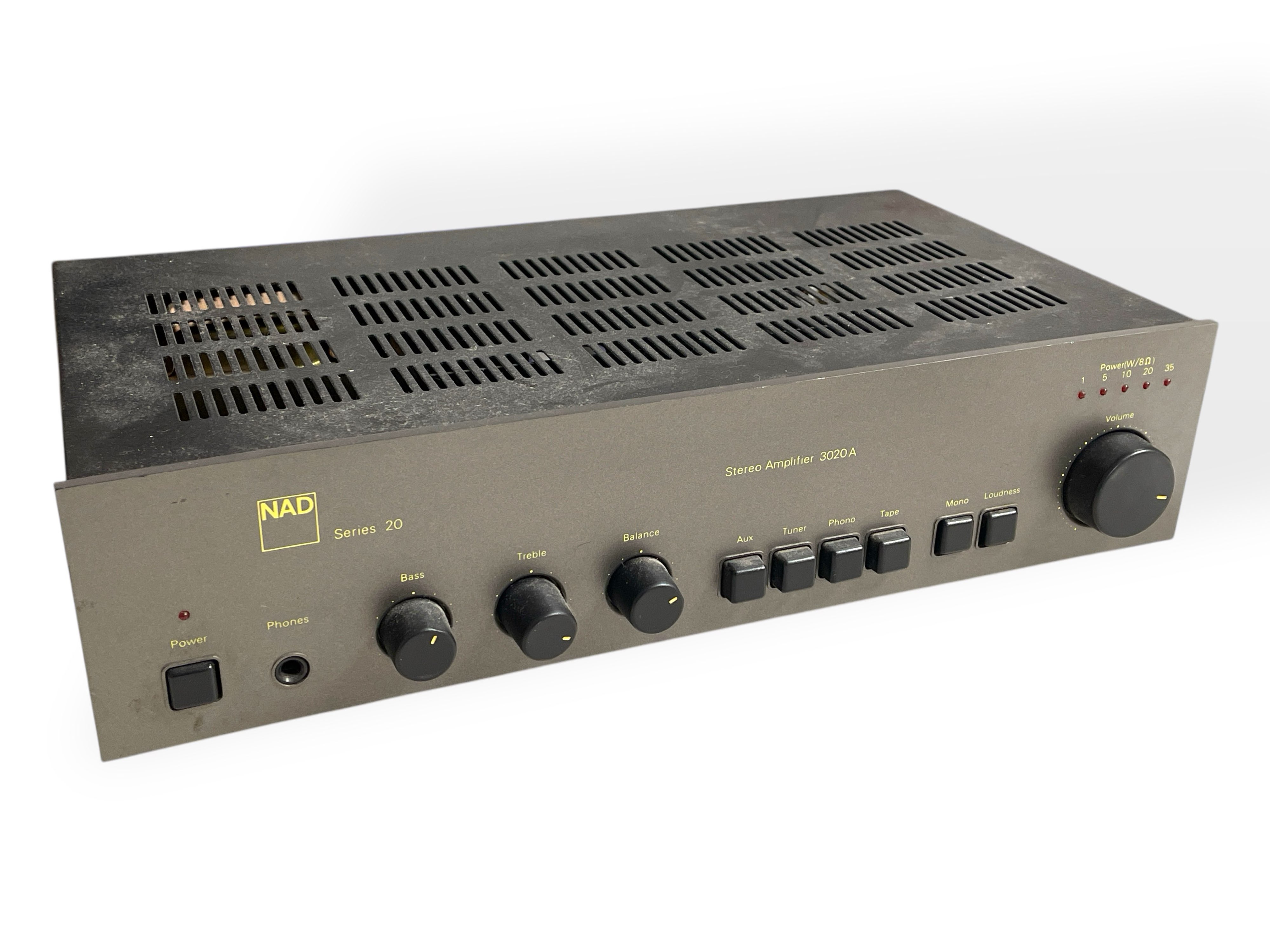 Lot 23 - NAD 3020A STEREO AMPLIFIER.