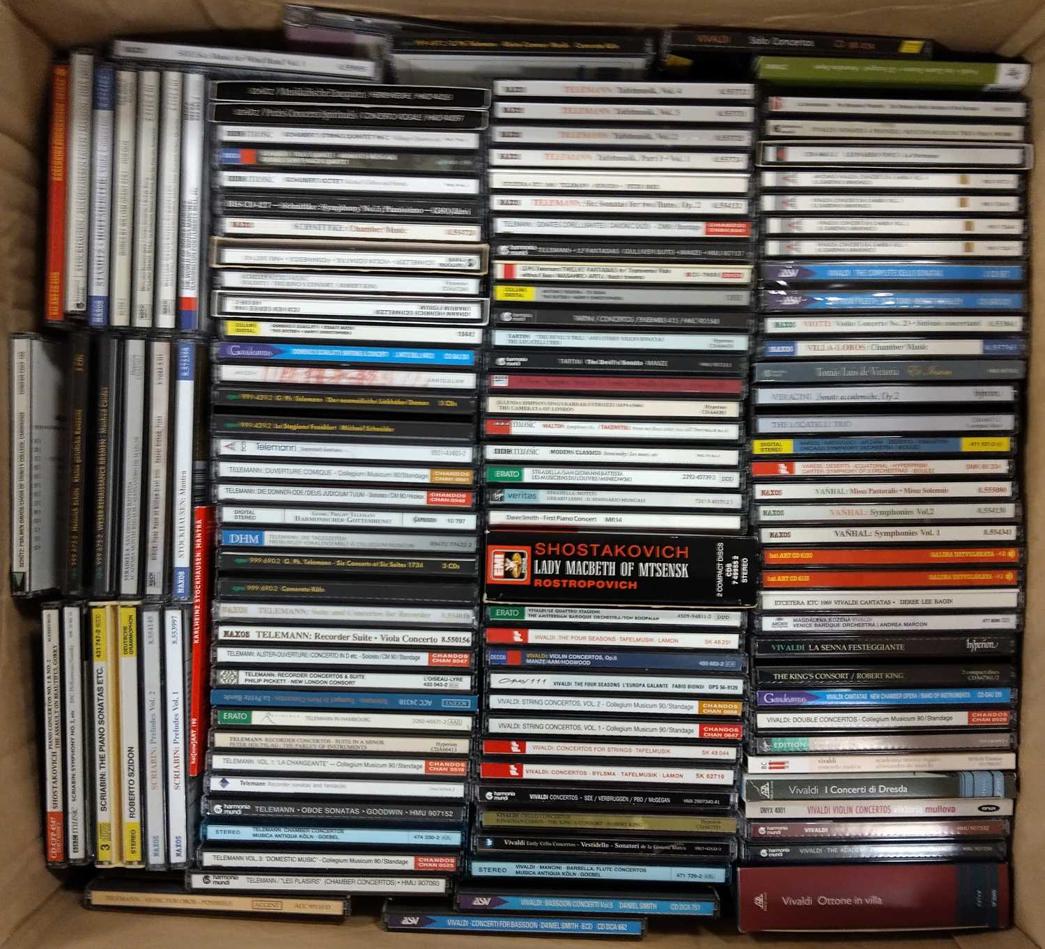 Lot 1086 - CLASSICAL AND JAZZ CD COLLECTION