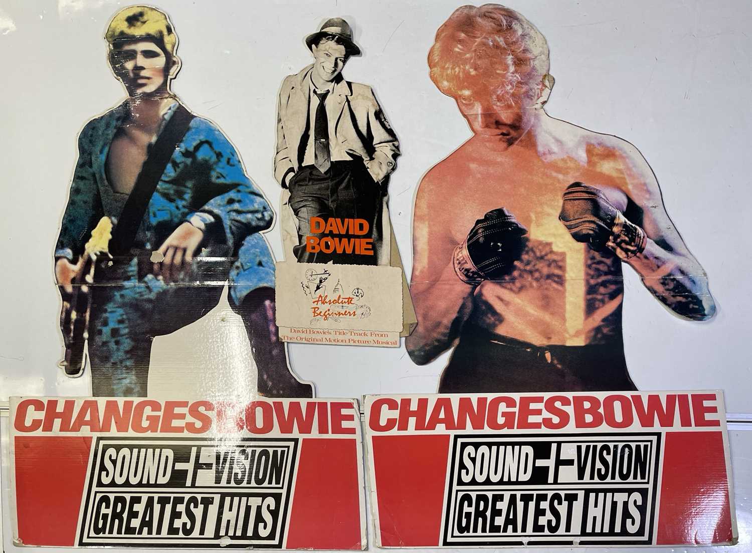 Lot 566 - DAVID BOWIE - CHANGES ONE / TIN MACHINE SHOP
