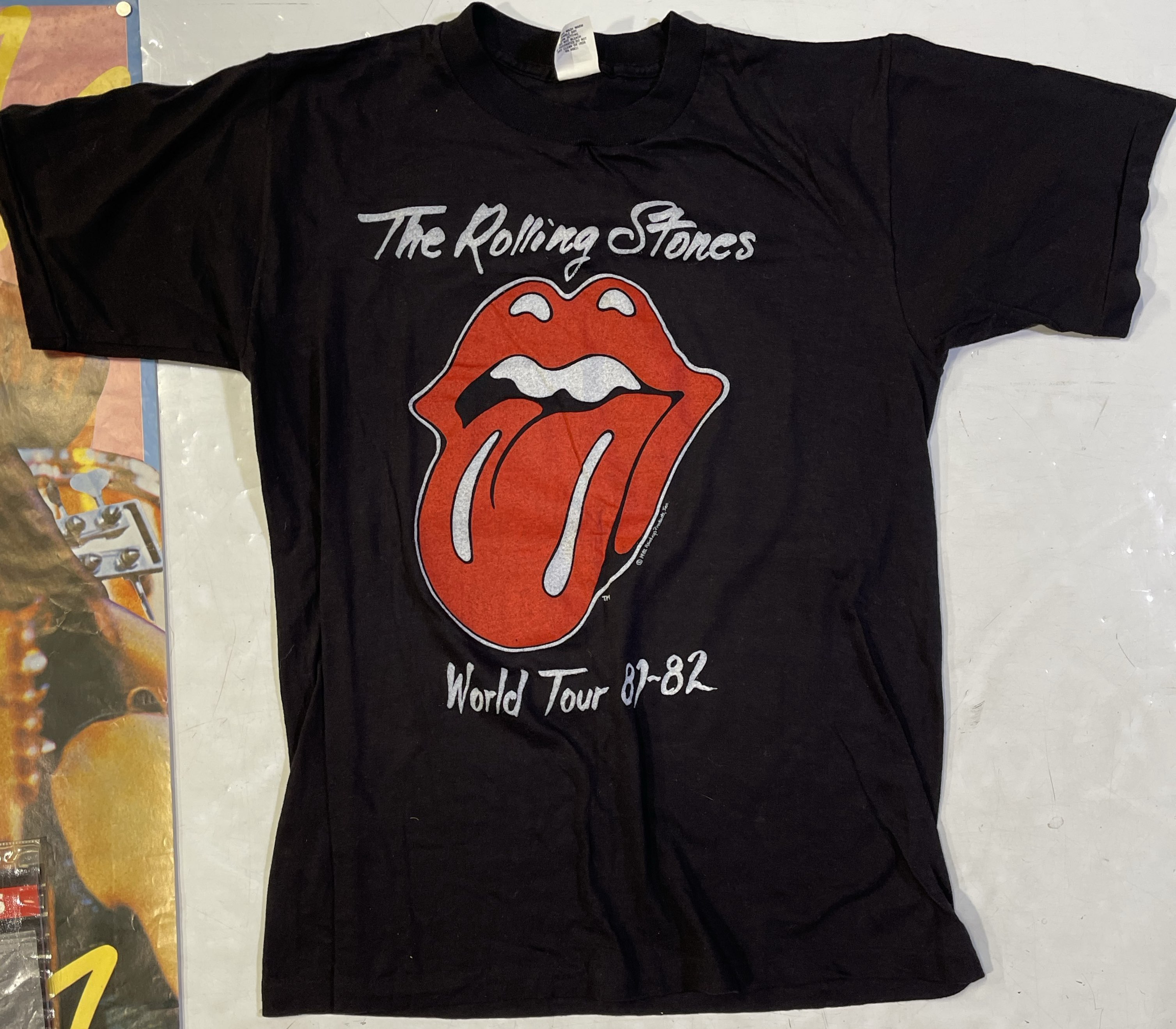 Lot 424 - THE ROLLING STONES - 1982 TOUR MEMORABILIA
