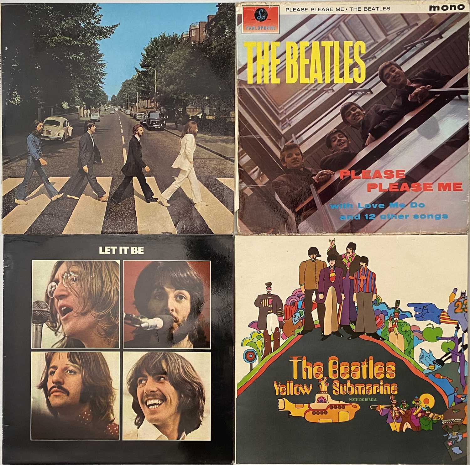 Lot 1156 - THE BEATLES - LP / 7" PACK