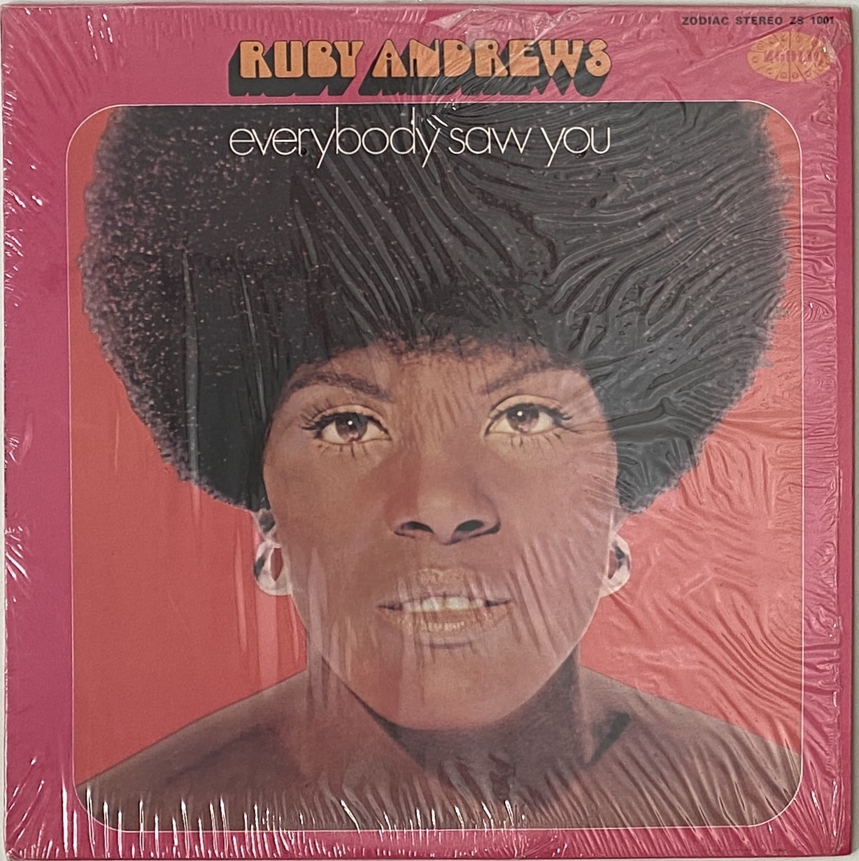 Lot 1159 - RUBY ANDREWS - EVERYBODY SAW YOU LP (ZS