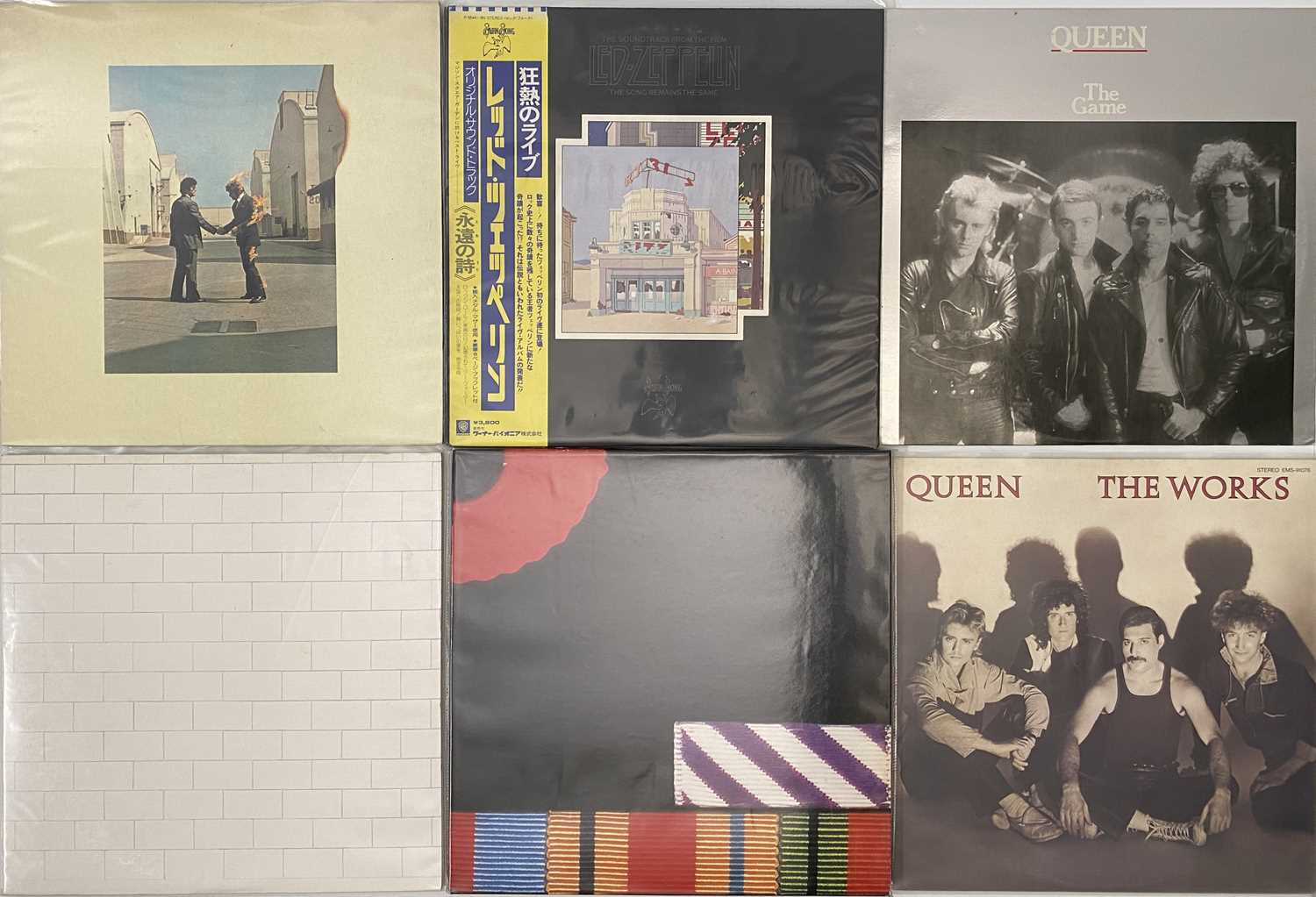 Lot 1099 - BRITISH ROCK ICONS JAPANESE PRESSINGS LP