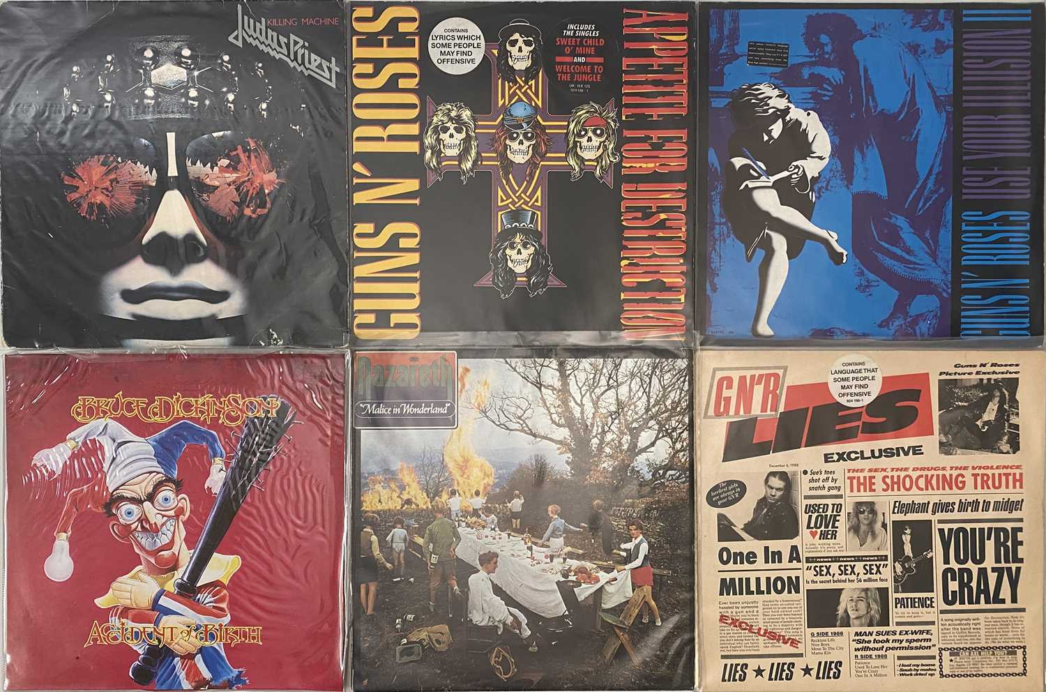 Lot 1199 - HEAVY ROCK / HEAVY METAL - LP / PICTURE