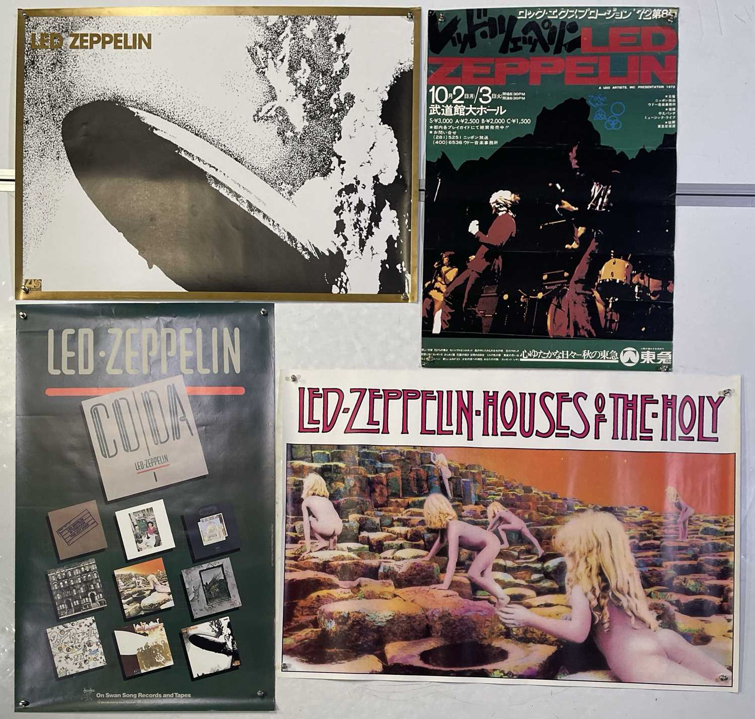 Lot 259 - LED ZEPPELIN POSTER COLLECTION.