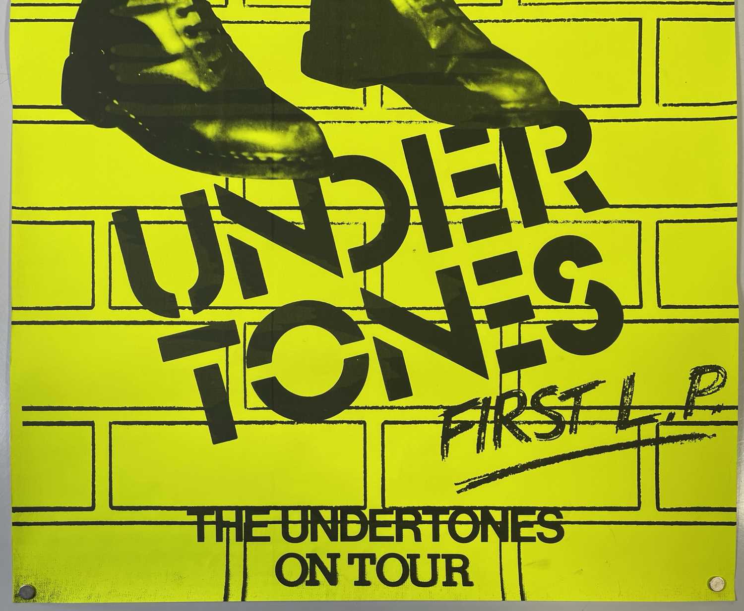 Lot 260 - THE UNDERTONES - DEBUT LP PROMO POSTER.