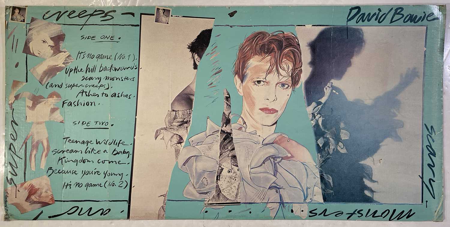 Lot 593 - DAVID BOWIE - ORIGINAL SCARY MONSTERS SHOP