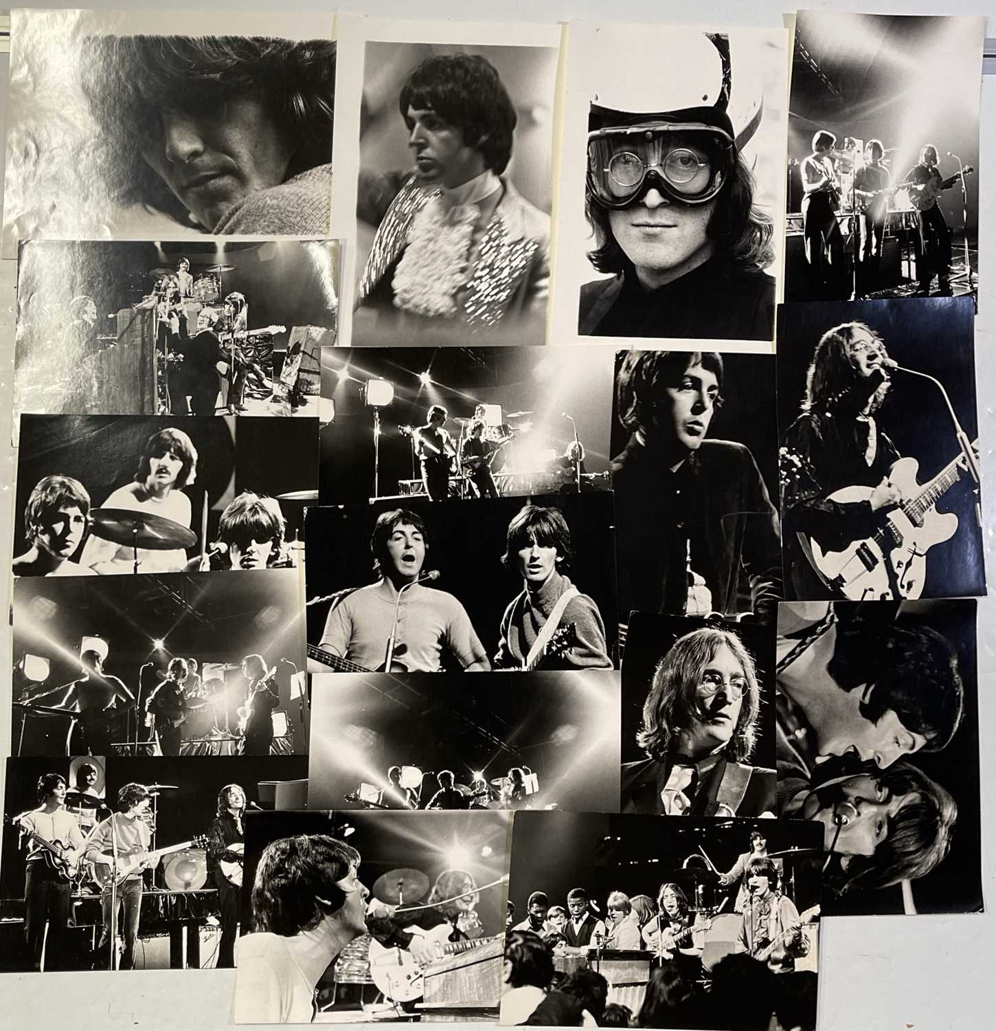 Lot 439 - THE BEATLES - SEVENTEEN PHOTOGRAPHS BY JOHN