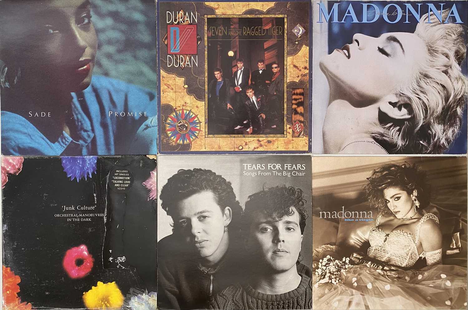 Lot 1174 - 80S ARTISTS LP COLLECTION