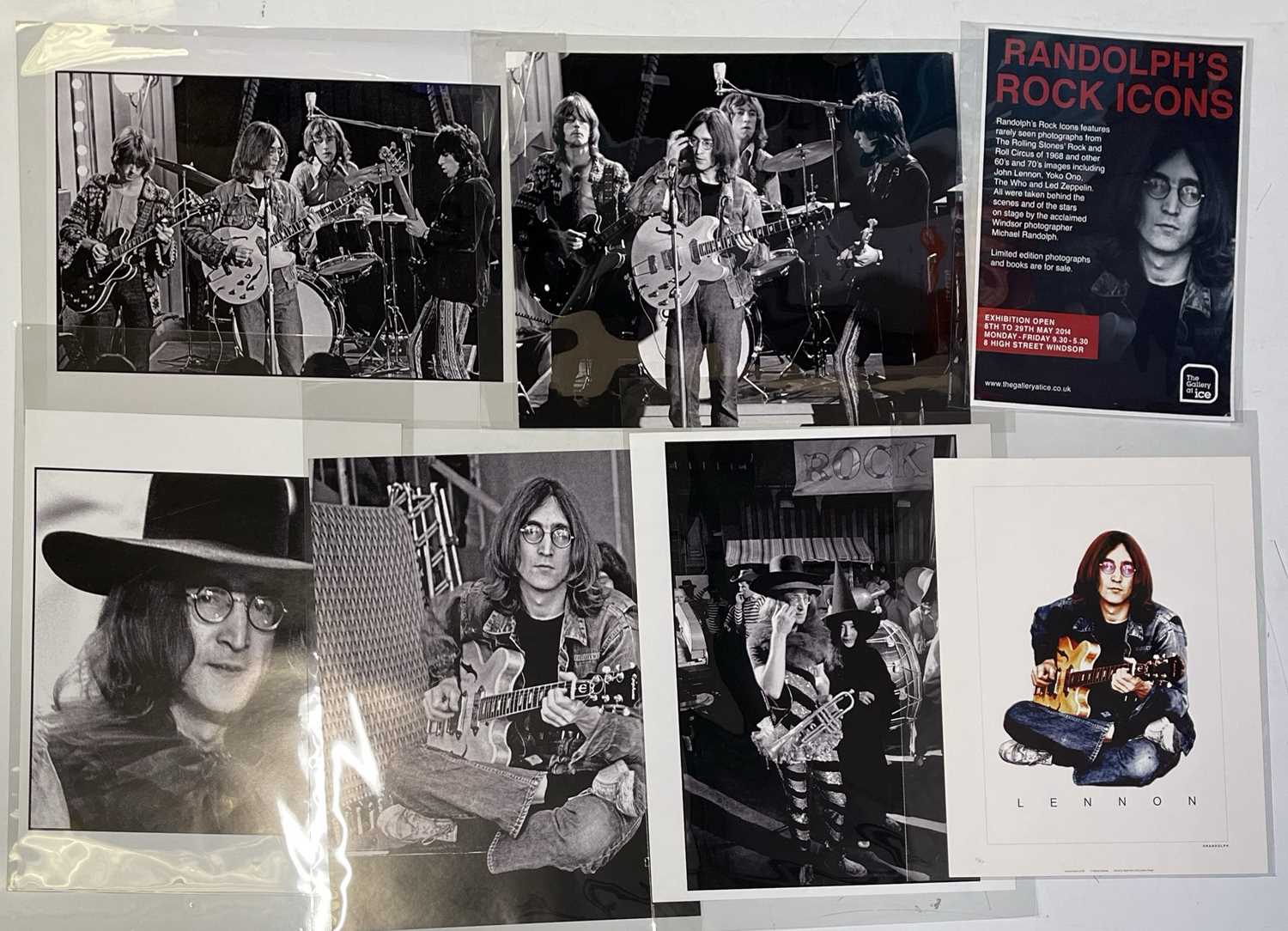 Lot 440 - THE BEATLES - MIKE RANDOLPH JOHN LENNON ROCK