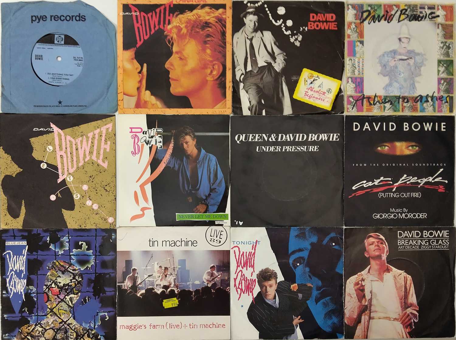 Lot 1257 - DAVID BOWIE 7" COLLECTION